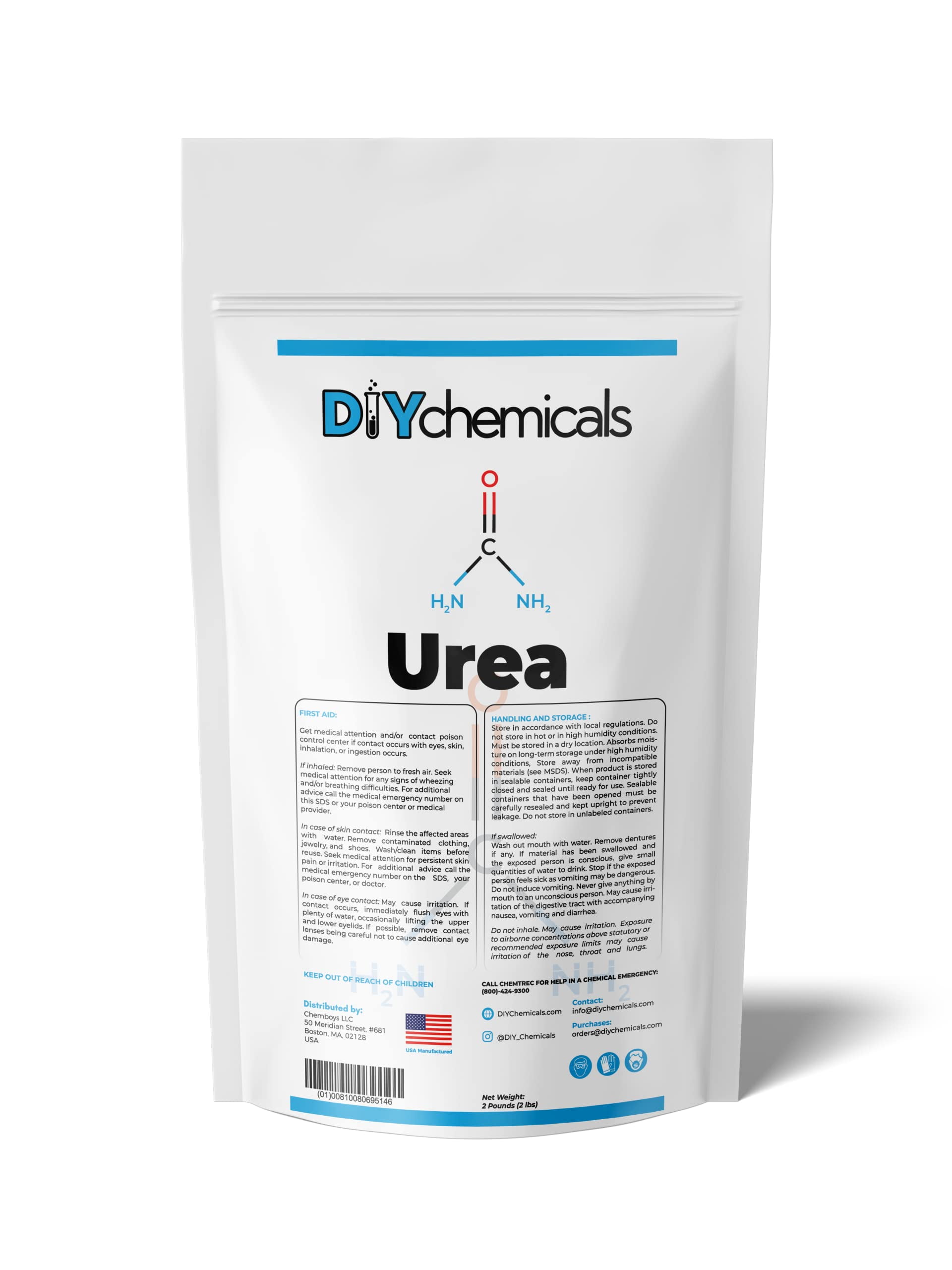 DIYChemicals Urea - Manufacture Plastics, Urea-Formaldehyde Resins and ...