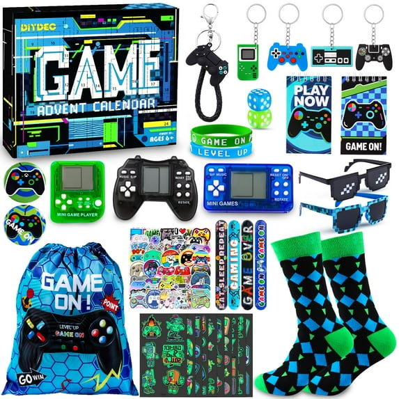 DIYDEC Christmas Advent Calendar 2025, 24 Days Christmas Countdown ...