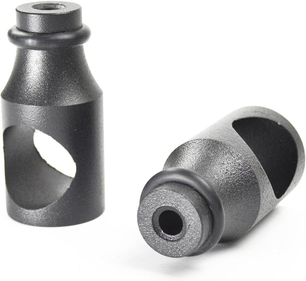 DIYHD Rolling Ladder with Stops, Black Metal, 2 Inches - Walmart.com