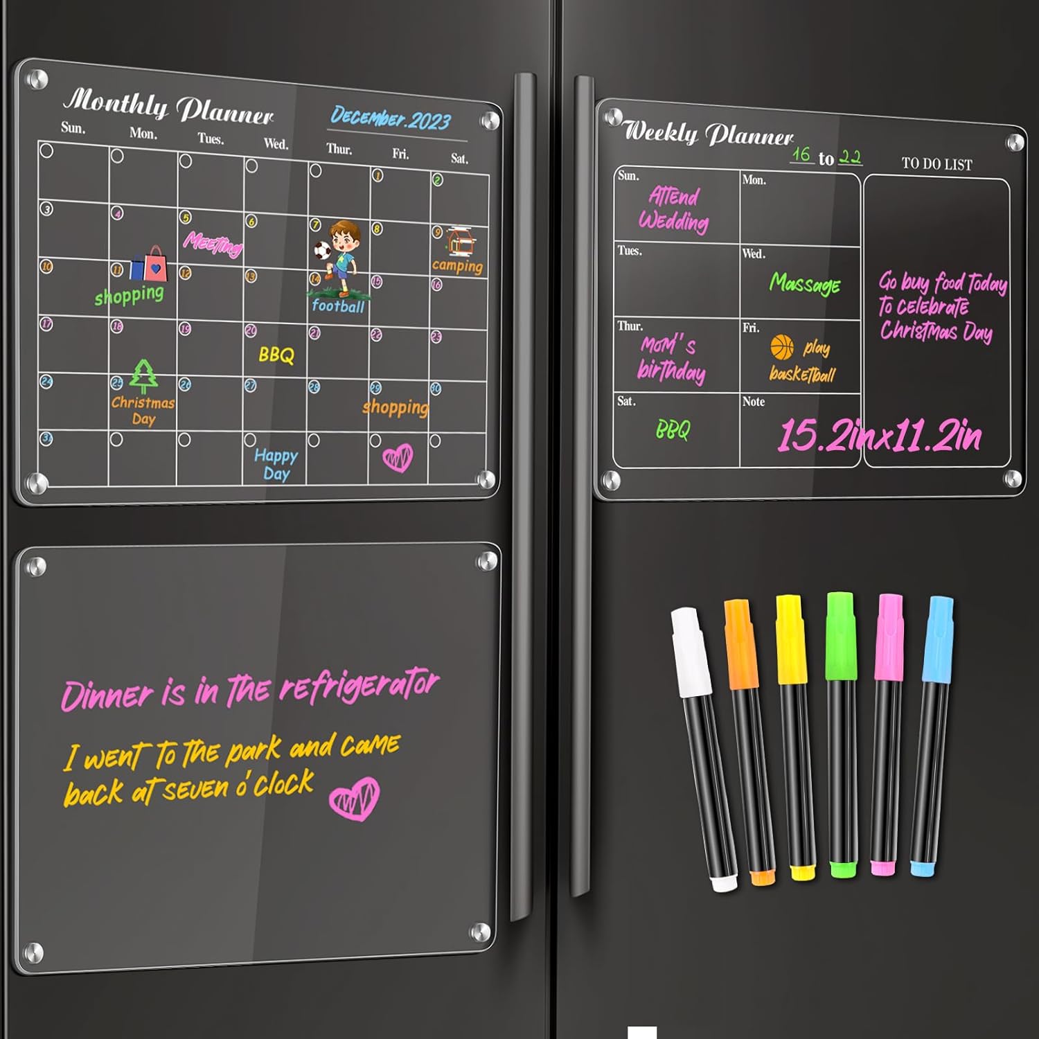 Dry Erase Magnet Single Child Chores Chart for Fridge, Routine ...