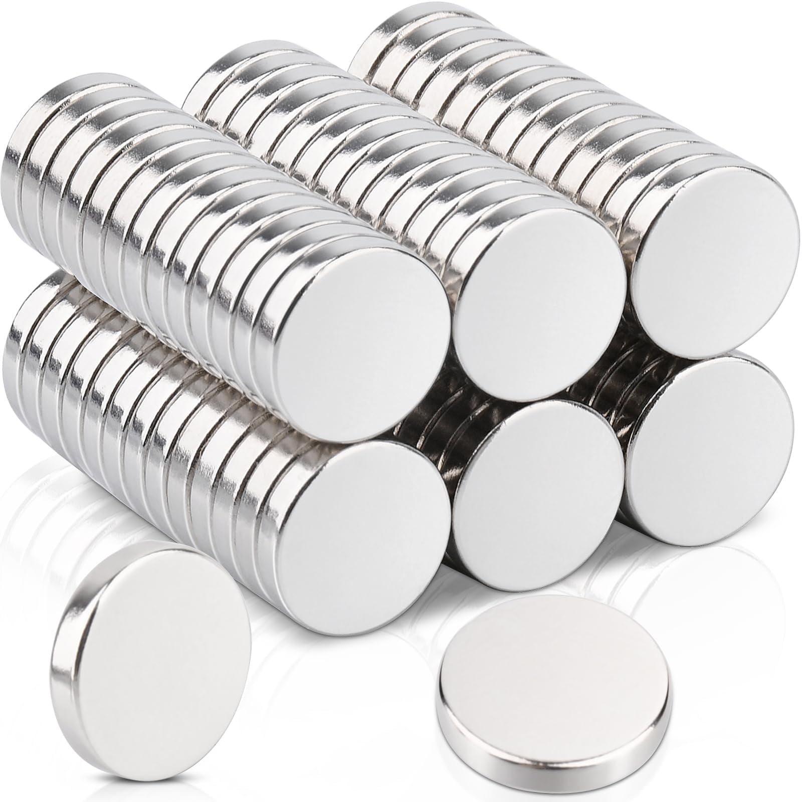 DIYMAG 80Pcs Magnets Neodymium, Small Strong Round Magnets Neodymium ...