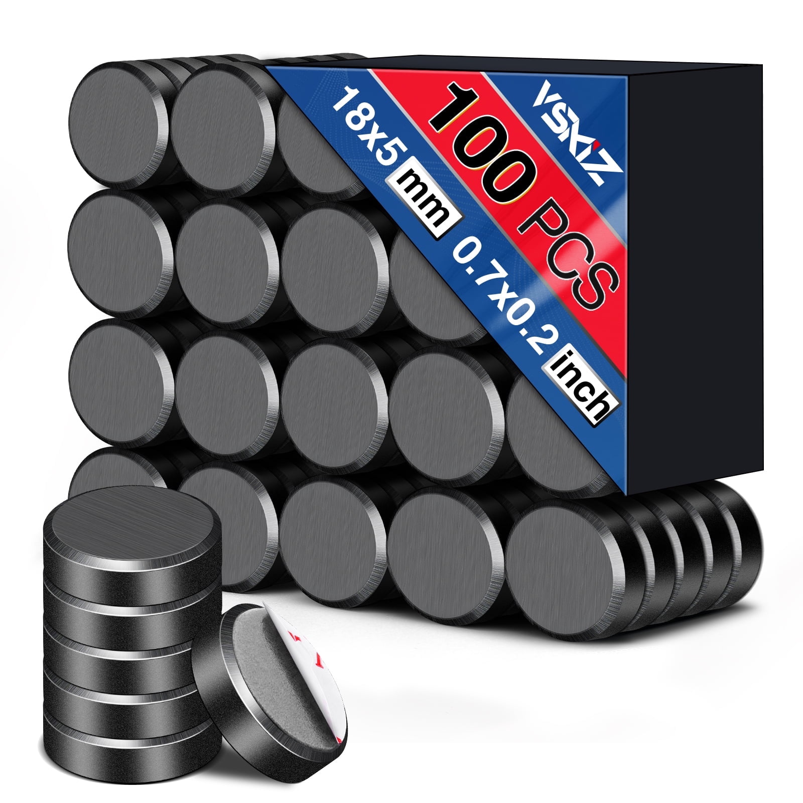 DIYMAG Magnets for Crafts with Adhesive Backing, Small Ceramic Crafts ...