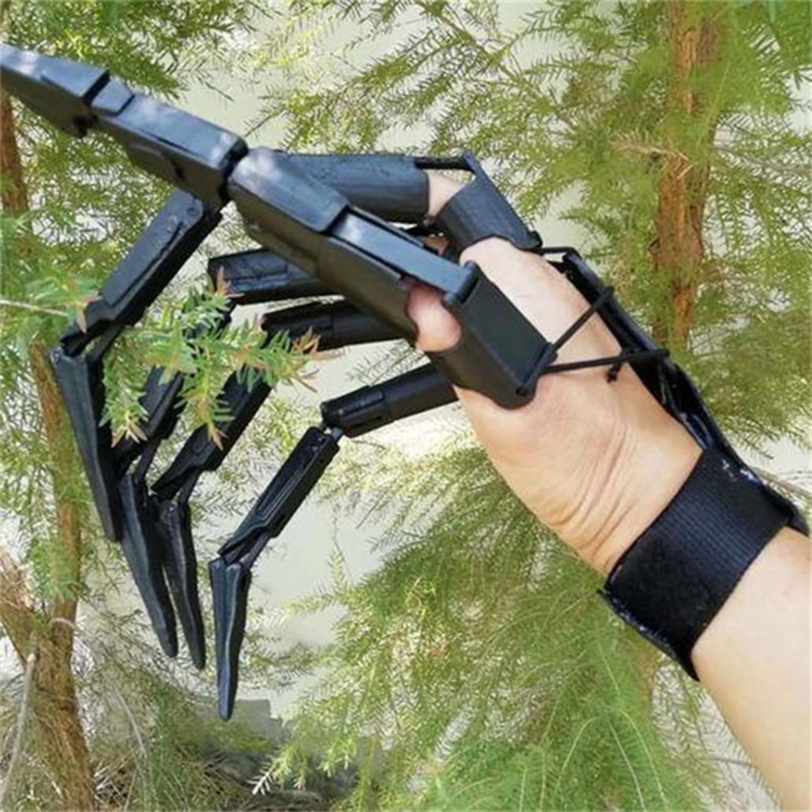 DIYOO Articulated Halloween Fingers Extendable 3D Cosplay Skeleton Hand ...