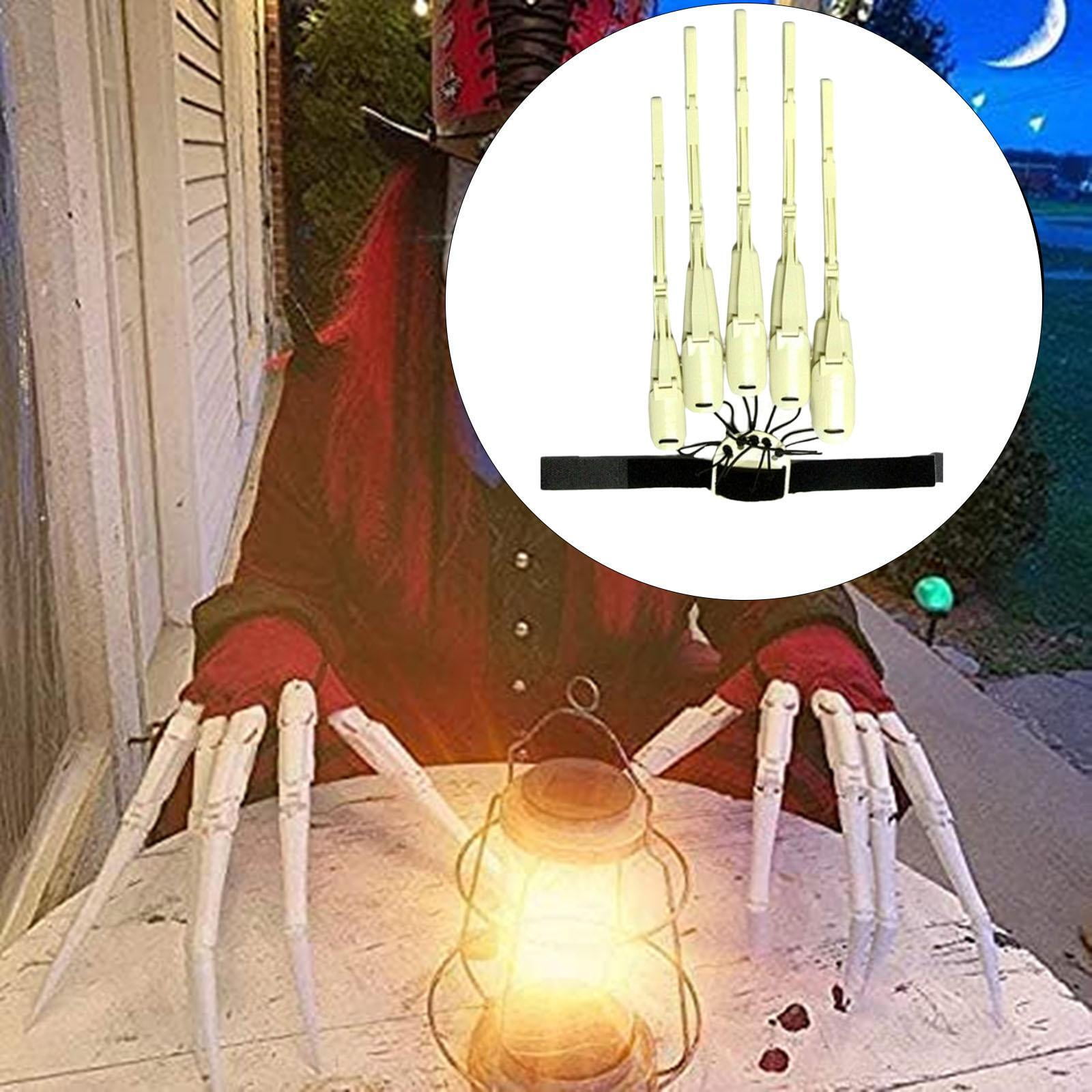 DIYOO Articulated Halloween Fingers Extendable 3D Cosplay Skeleton Hand ...