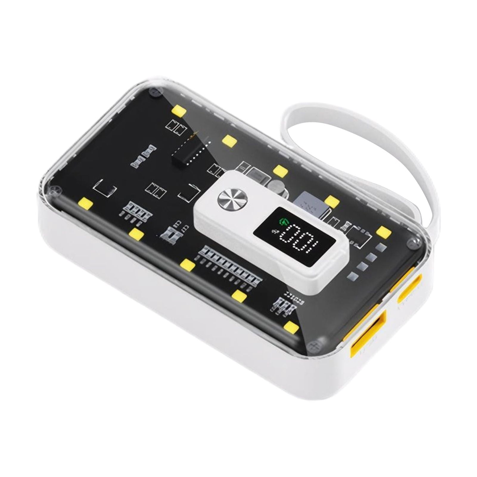 DIYOO DIY Portable Fast Charging Transparent Mini Power Bank Kit ...