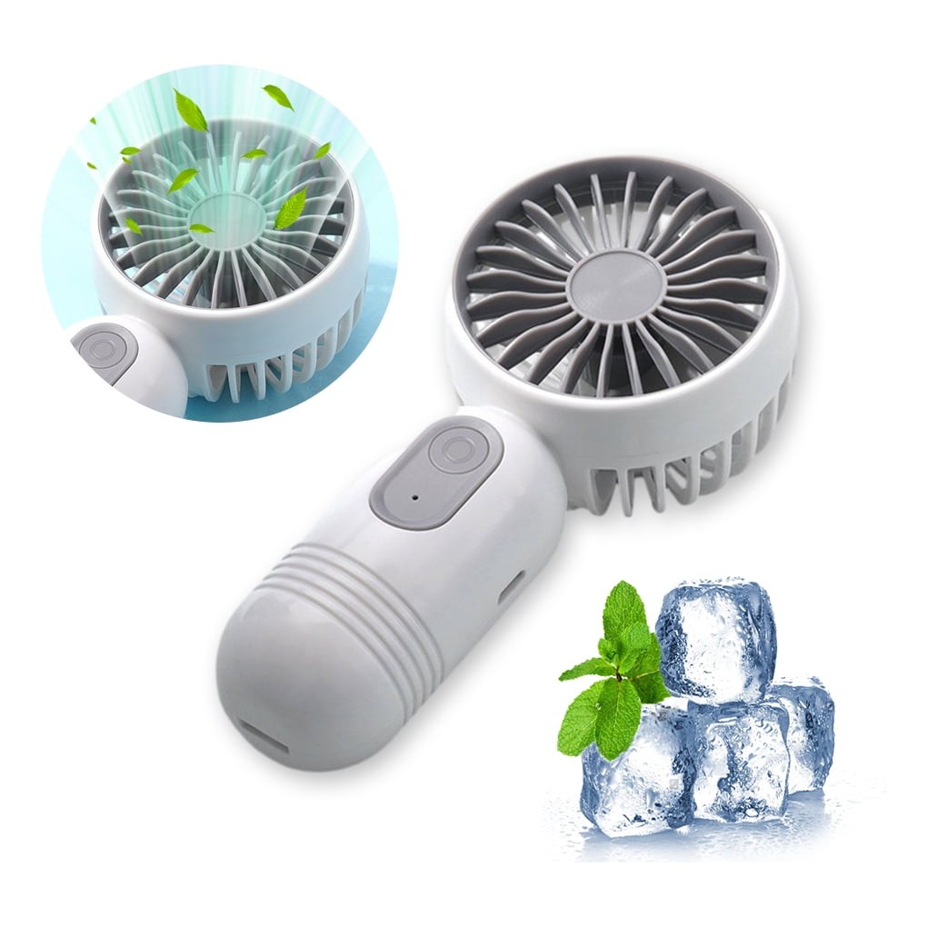 DIYOO Handheld Mini Fan, Portable USB Rechargeable Small Pocket Fan ...