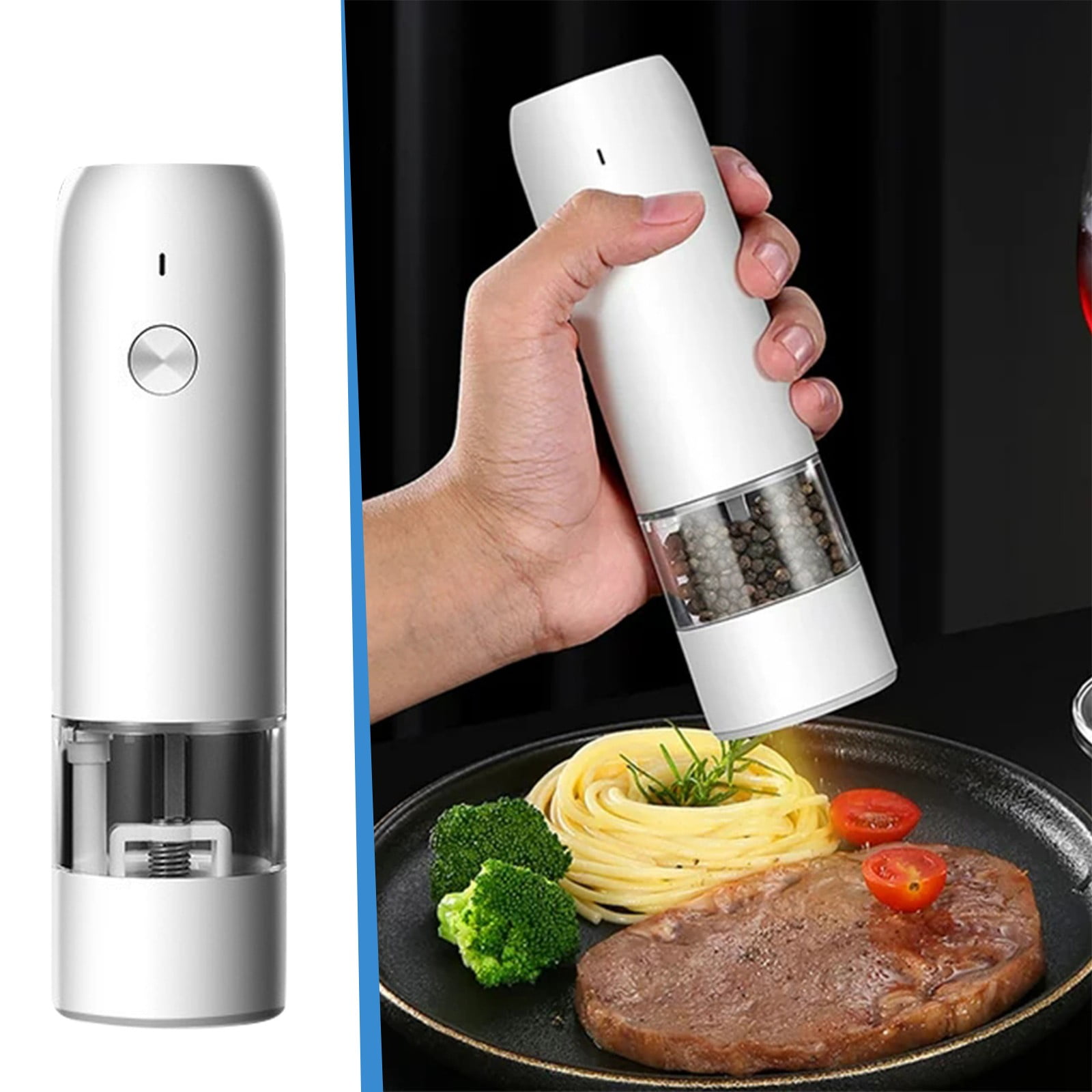 DIYOO Rechargeable Electric And Pepper Grinder Battery Operated ...