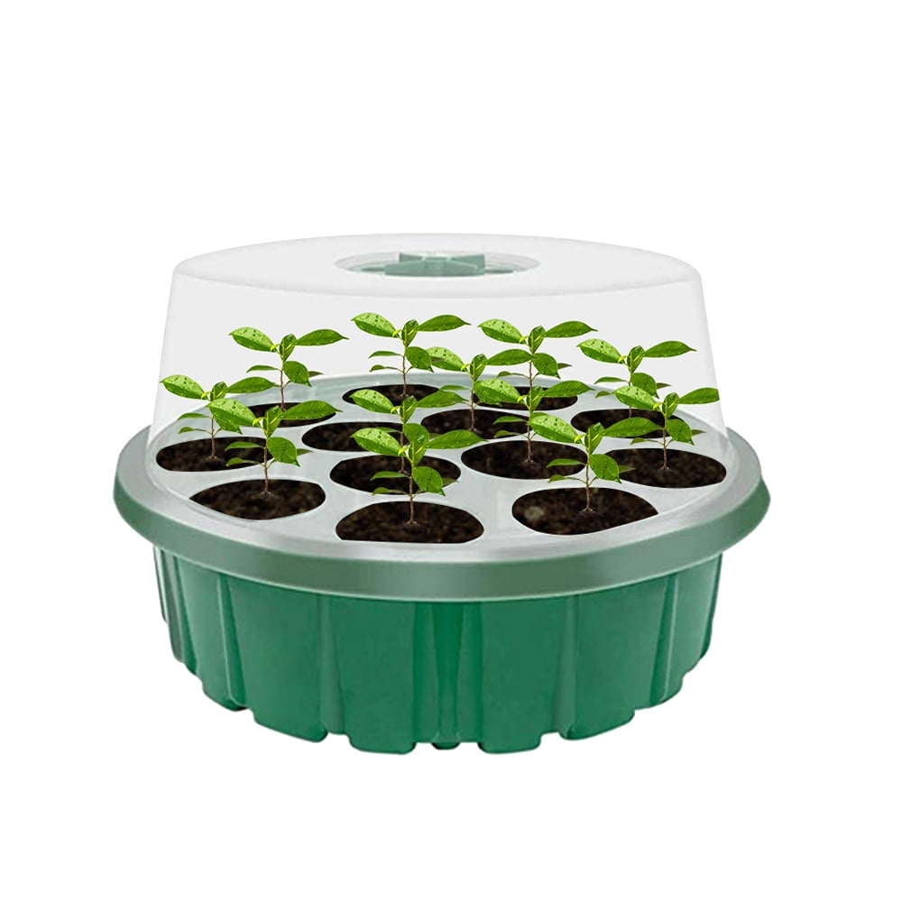 DIYOO Seed Tray Seedling Starter Trays Garden Grow Box Nursery Pot ...
