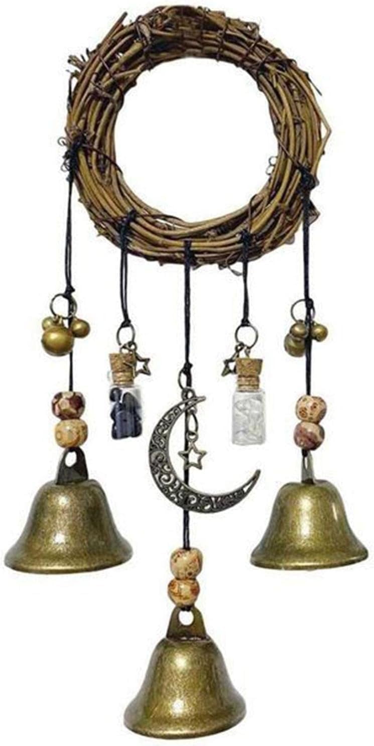 DIYOO Wiccan Magical Spell Chime Door Hanger Witch Bell Enchanted Home ...