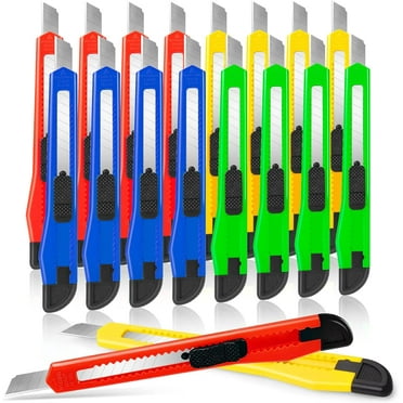 1 Heavy Duty Utility Knife Box Cutter Retractable Locking Razor Sharp ...