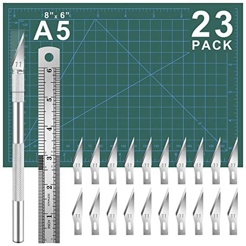 DIYSELF 23 Pack Craft .. Knife Precision Hobby Knife .. Kit, 1 Exacto ...