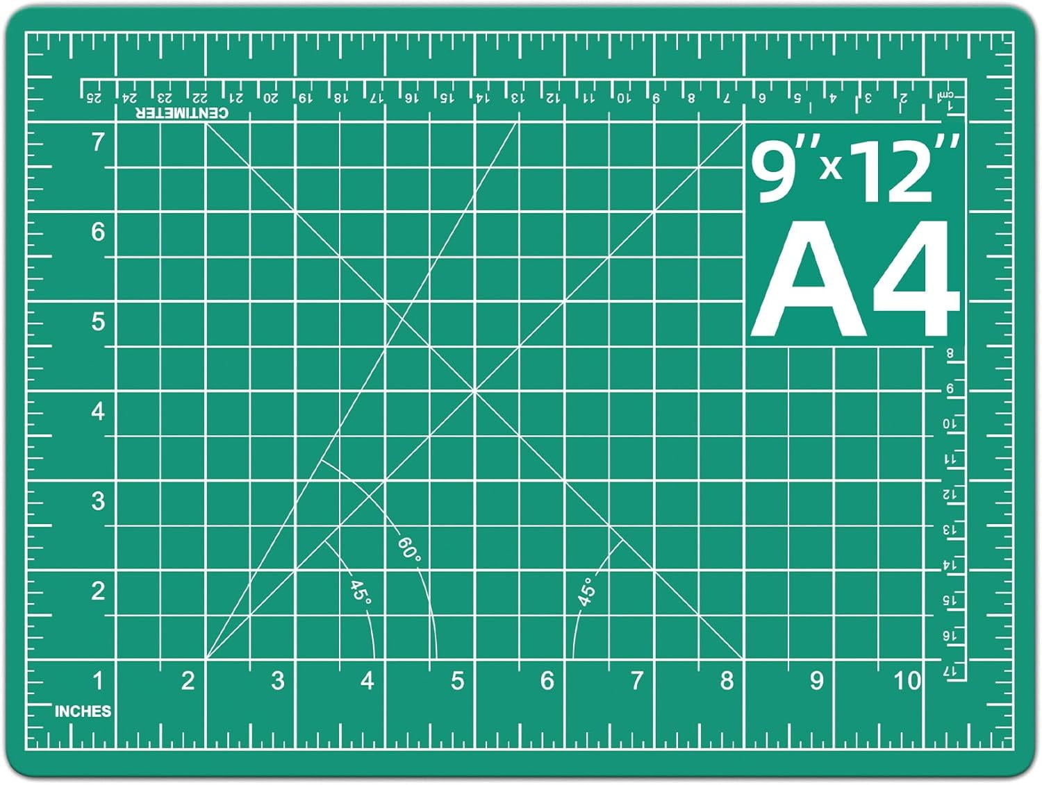 Cutting Mat 9in×12in, Cutting Mats for Crafts, Self Healing Cutting Mat ...