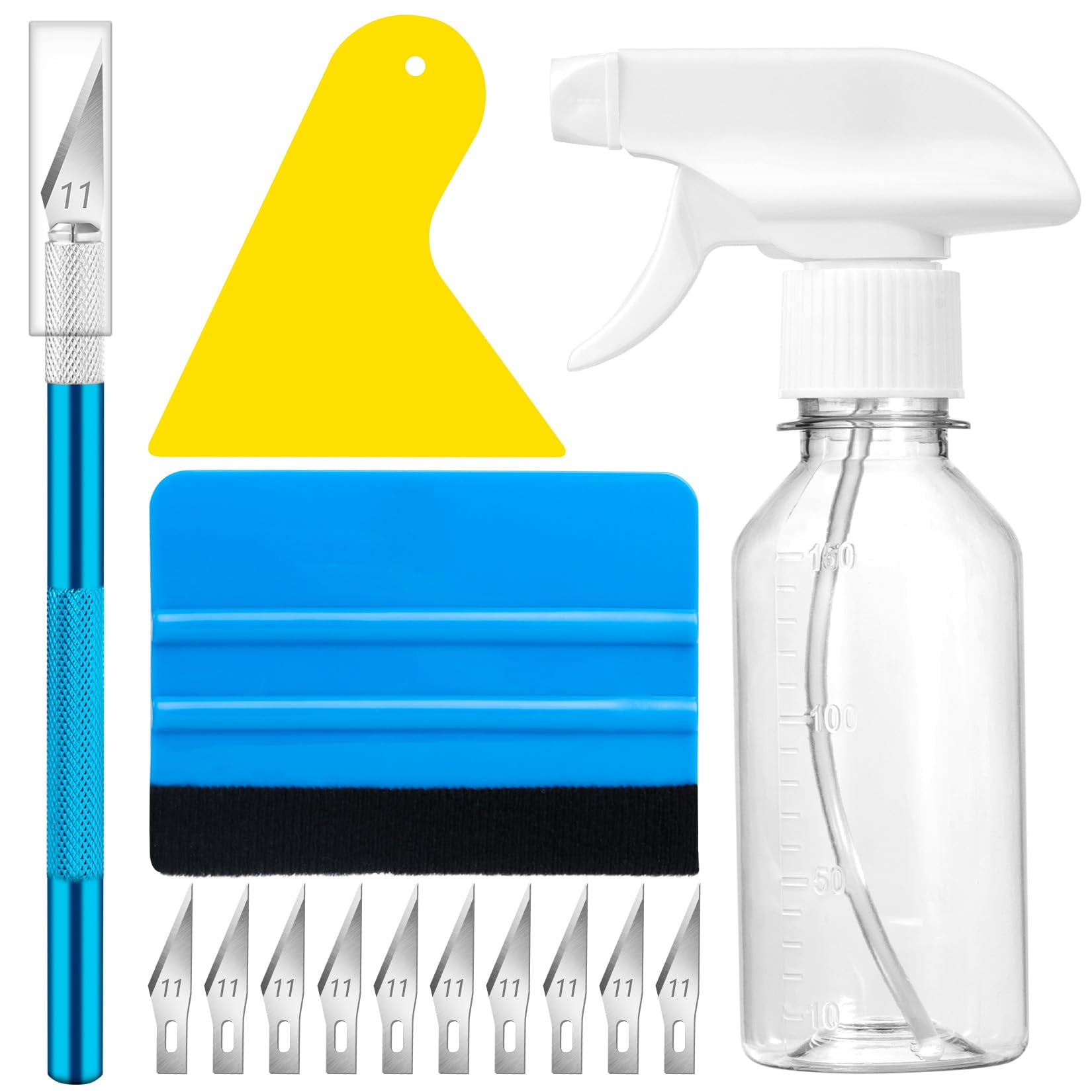 DIYSELF Window Tint Kit, SSF20 5 Pack Window Tint Tools, Vinyl Wrap ...