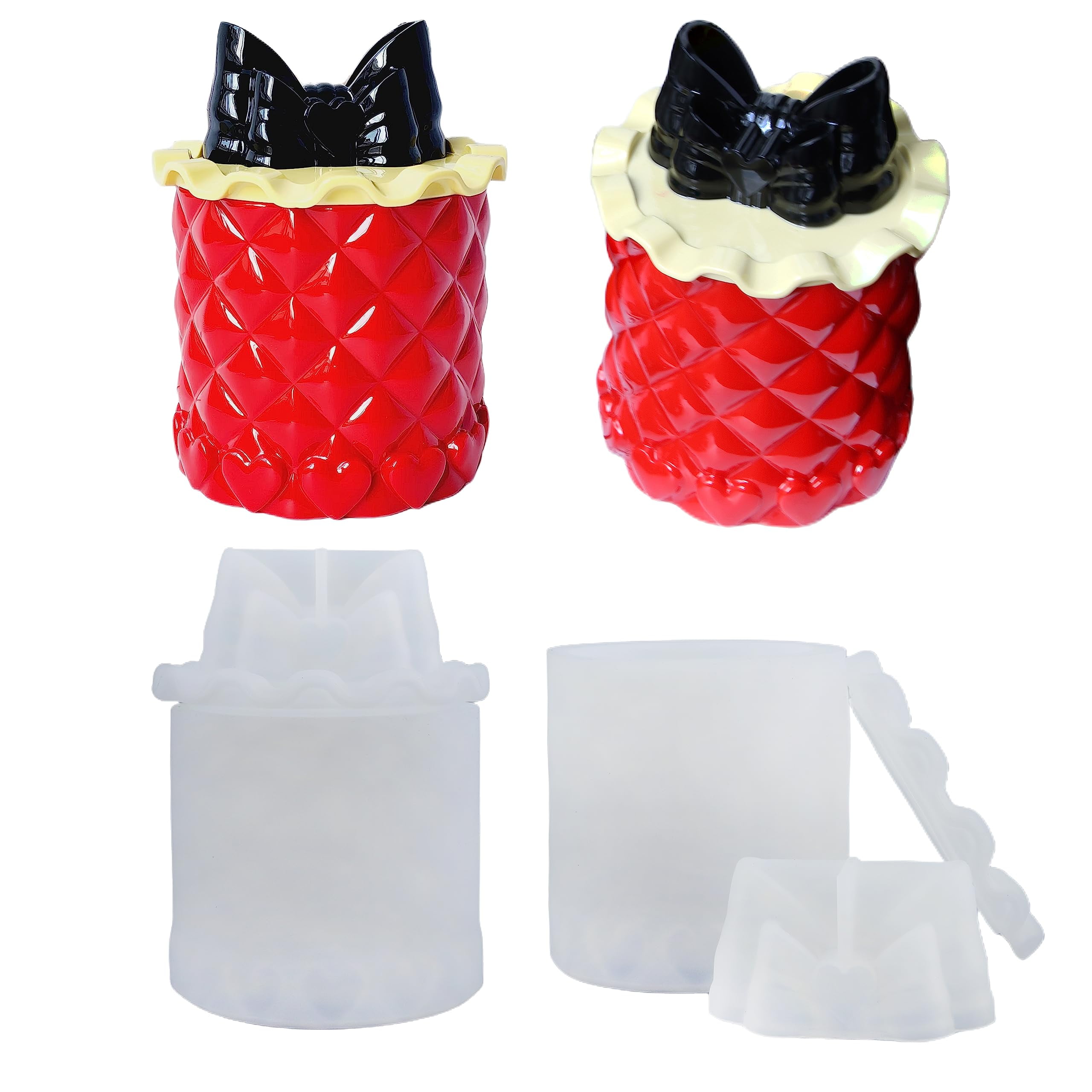 DIYcraft Resin Molds Silicone EC36 Mold, Lotus Leaf Storage Box Epoxy ...