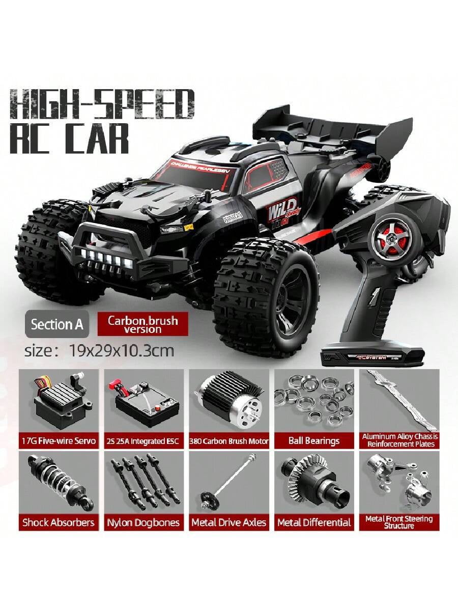 DIZISLI 1:18 Scale All Terrain RC Car , High Speed 4WD Electric Vehicle ...