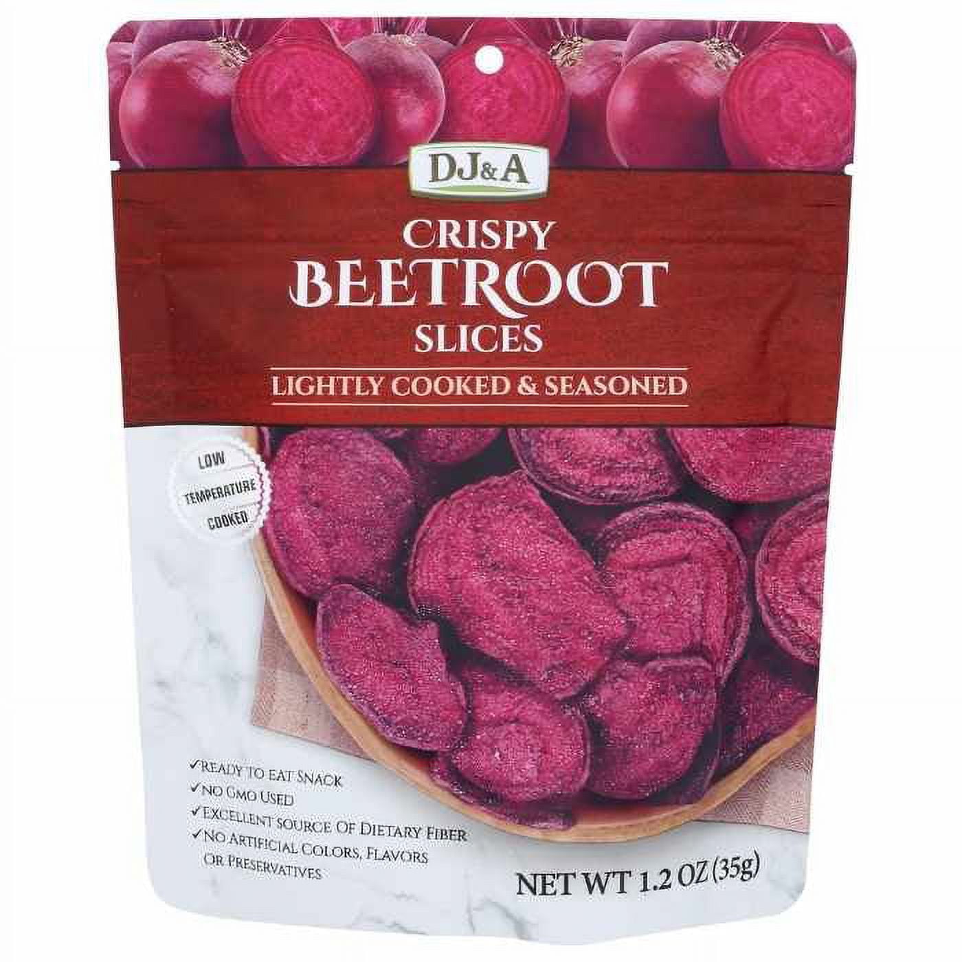 DJ&A - Crispy Beetroot Slices, 1.23oz - Walmart.com