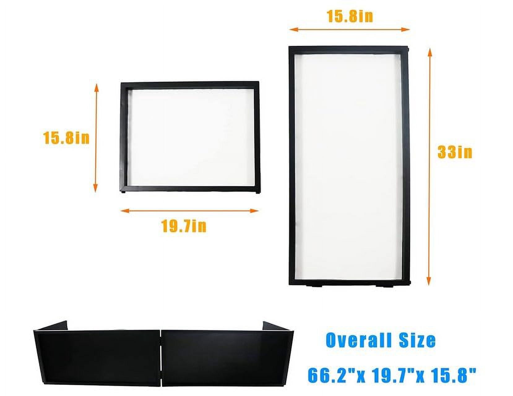 DJ Booth Portable DJ Booth, DJ Event Facade Foldable Cover Screen w ...