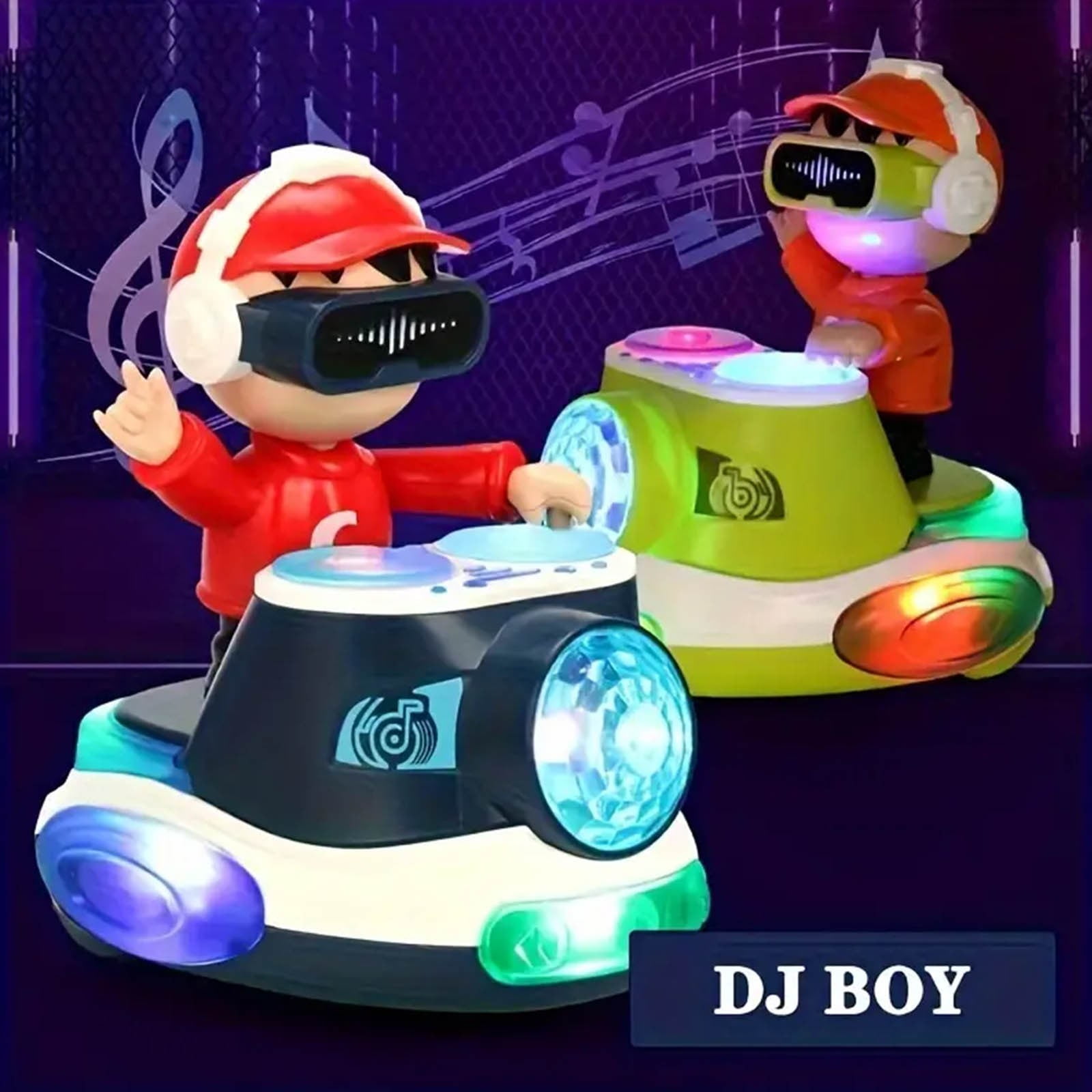 DJ Boy Musical Toy | Hip-Hop Dancing DJ Figure with Music & Flashing ...