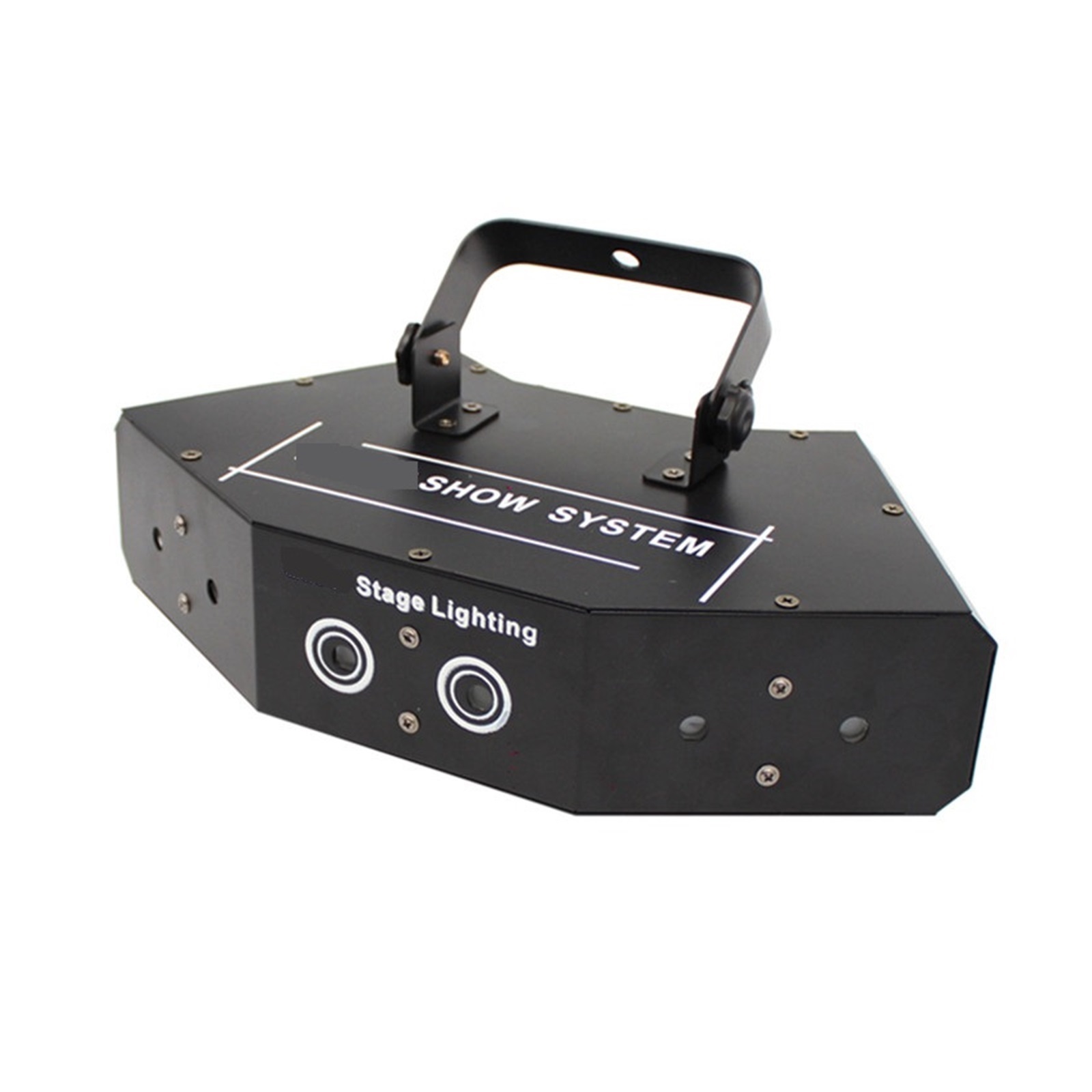 DJ Disco Stage Projector Six Eyes RGB Light Sound Actived Patterns ...