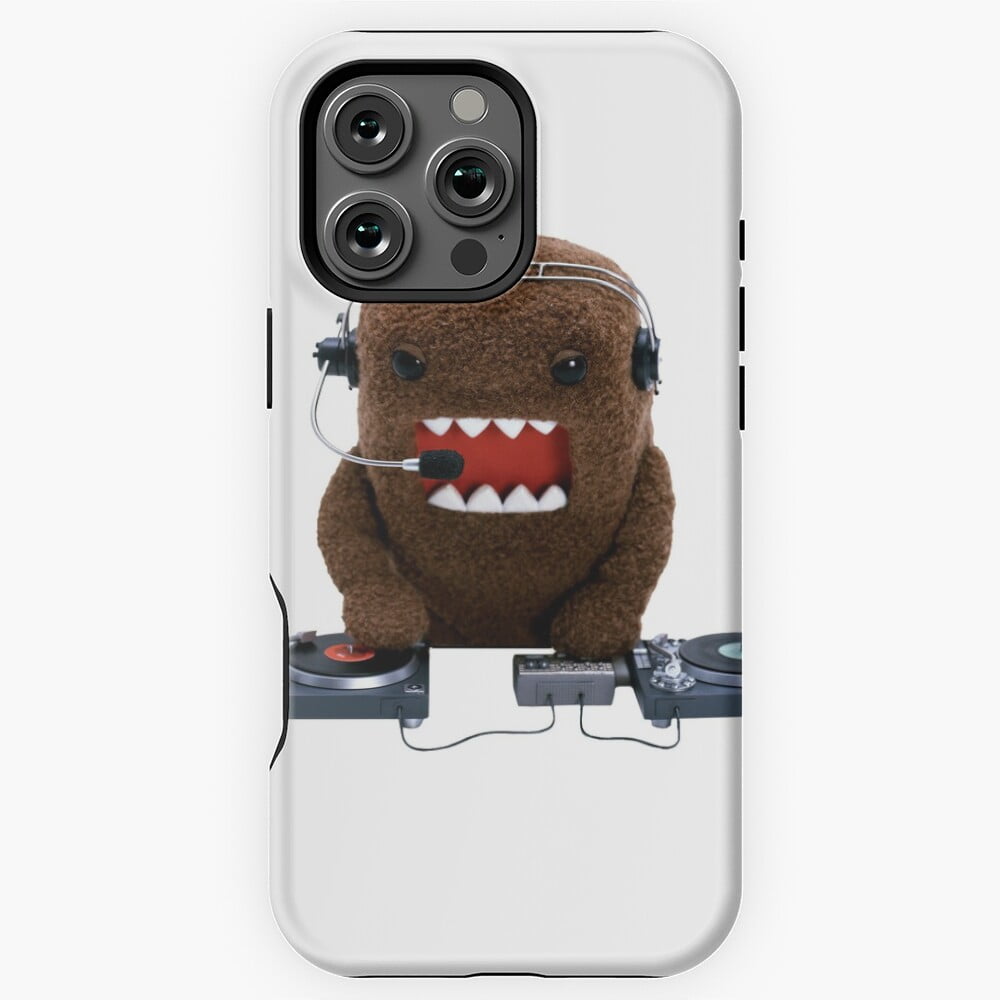 DJ Domo-kun Fun Cartoon Pop Art iPhone Case 17 16 15 14 13 12 11 Pro Max - Walmart.com