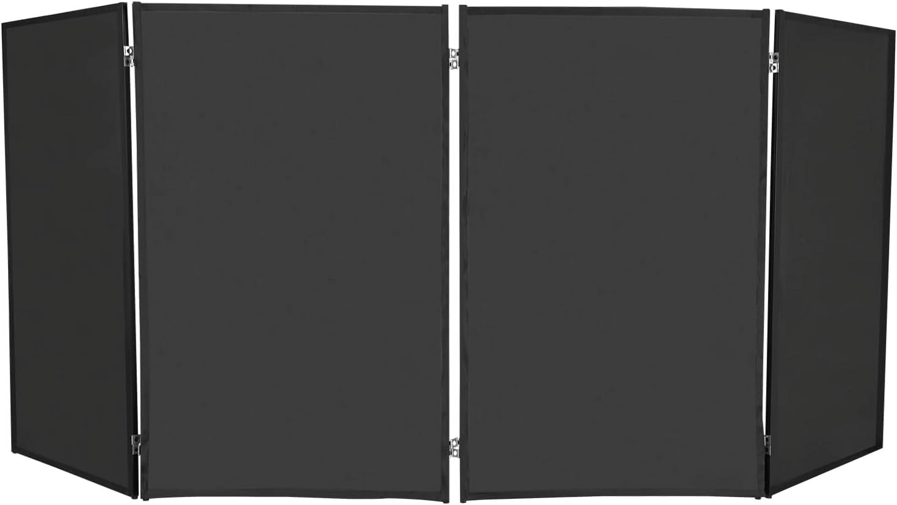 DJ Foldable Facade Booth, Portable DJ Table Stand Detachable Cover ...