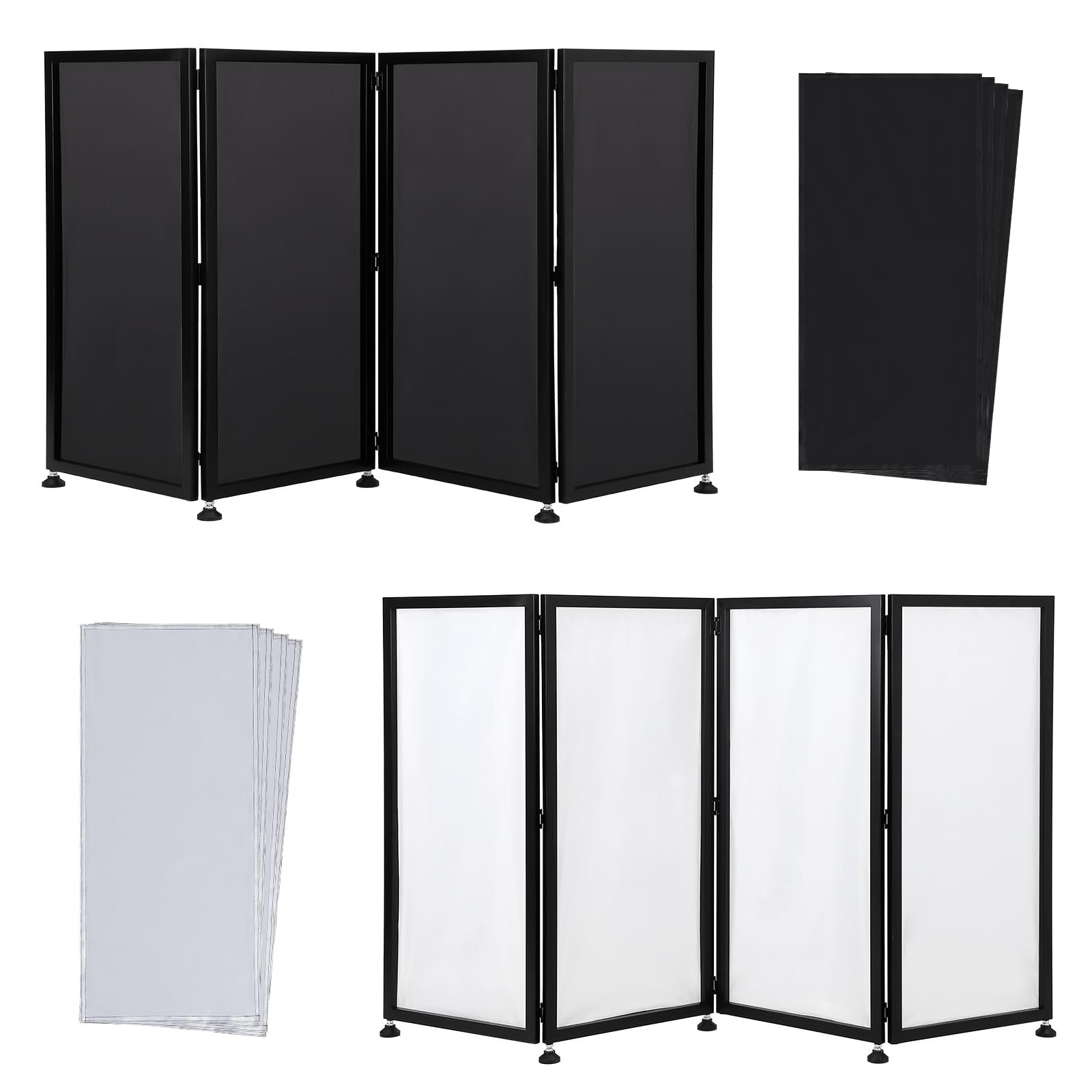 DJ Foldable Facade Portable Event Booth Panels with Black & White ...