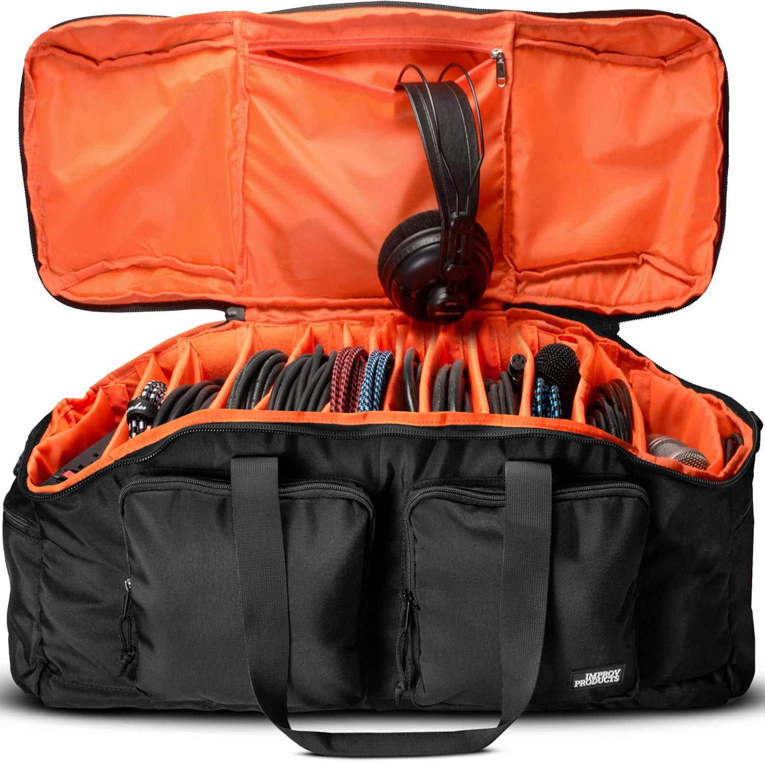 DJ Gig Bag - Cable Organizer for Audio Gear - Carry Accessories, Sound ...