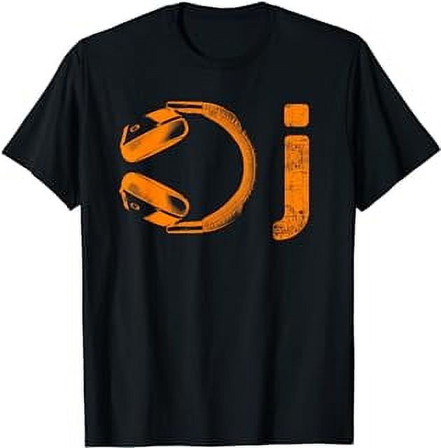 DJ Headphone Shirt | I Heart Being A DJs Party Tee Gift - Walmart.com