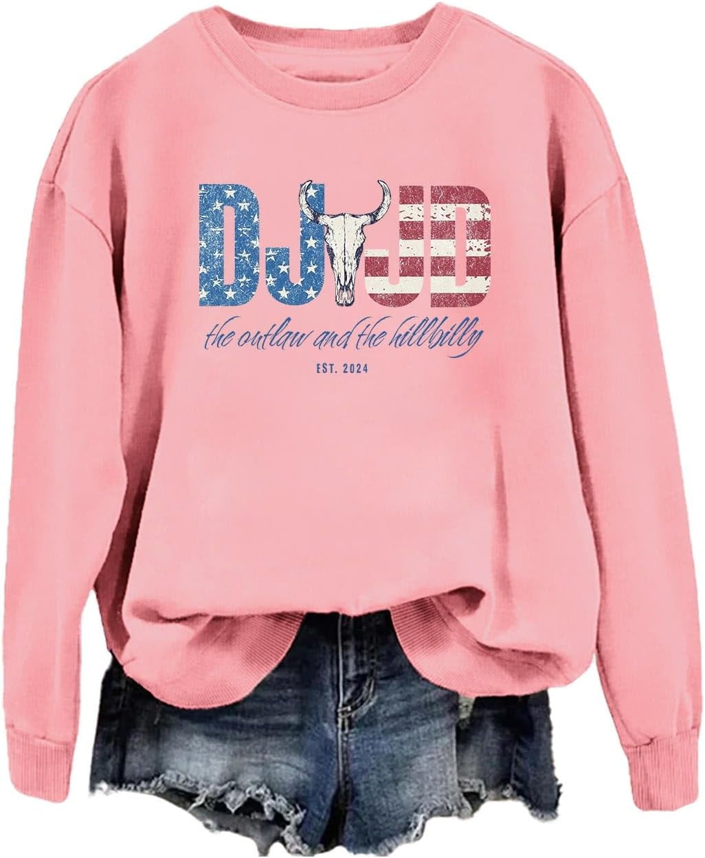 DJ JD The Outlaw And The Hillbilly Sweatshirt, Outlaw Hillbilly DJ JD ...