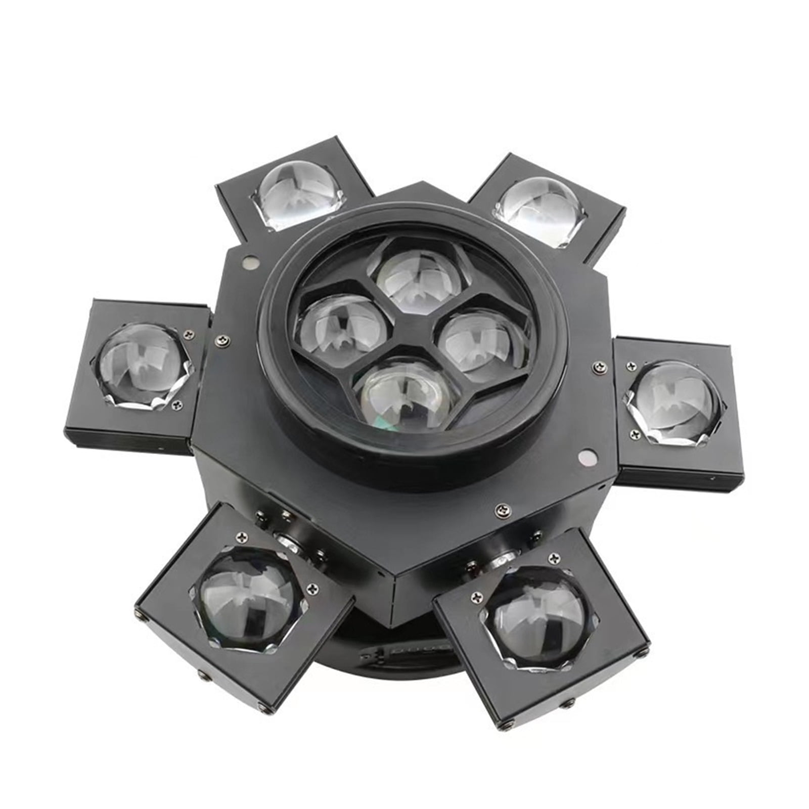 DJ Lights 6 Arm Bee Eyes LED Beam Moving Head Light With RG Effects ...