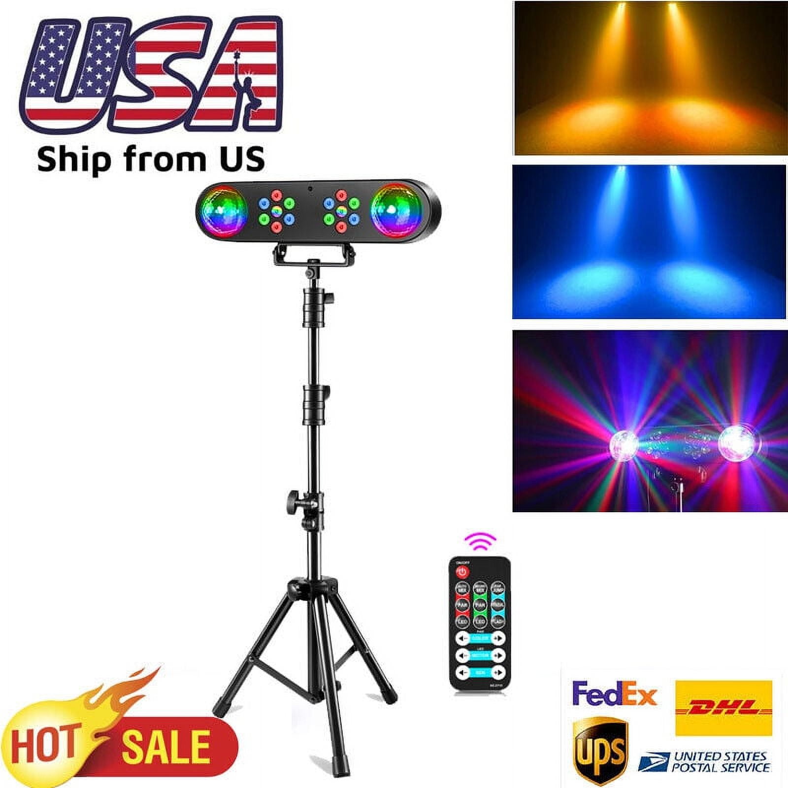 DJ Lights with Stand & Telbum Party Bar Light Set & Mobile Stage ...