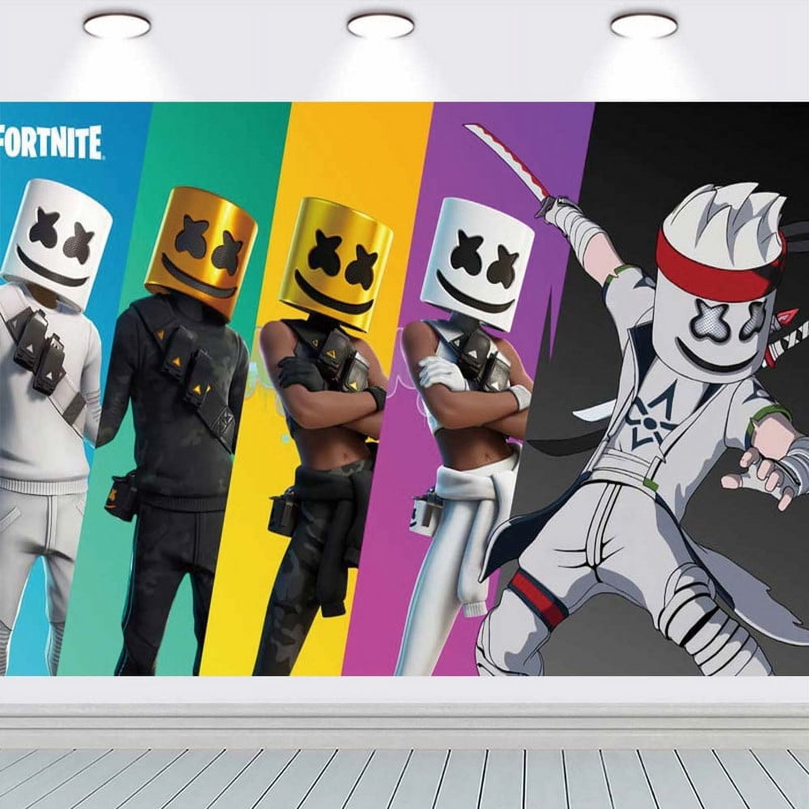 DJ Marshmello Party Supplies Taspestry Poster Banner Backdrop ...