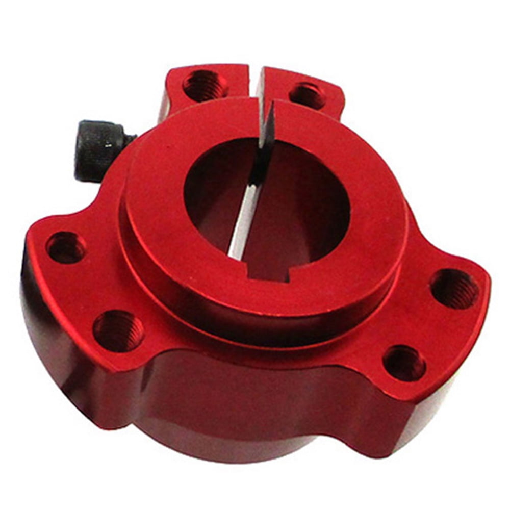 DJ-Motor Red 1" 25mm Bore With 1/4" Keyway Lightened Billet Aluminum ...