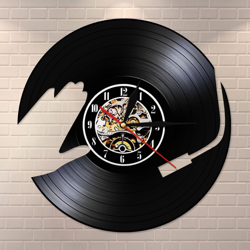 DJ Music Vinyl Record LP Wall Clock Watch 3D Night Light Party Dance ...