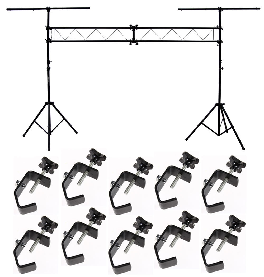 DJ Pro Audio Light Trussing 10 Foot Portable Truss Lighting System (10 ...