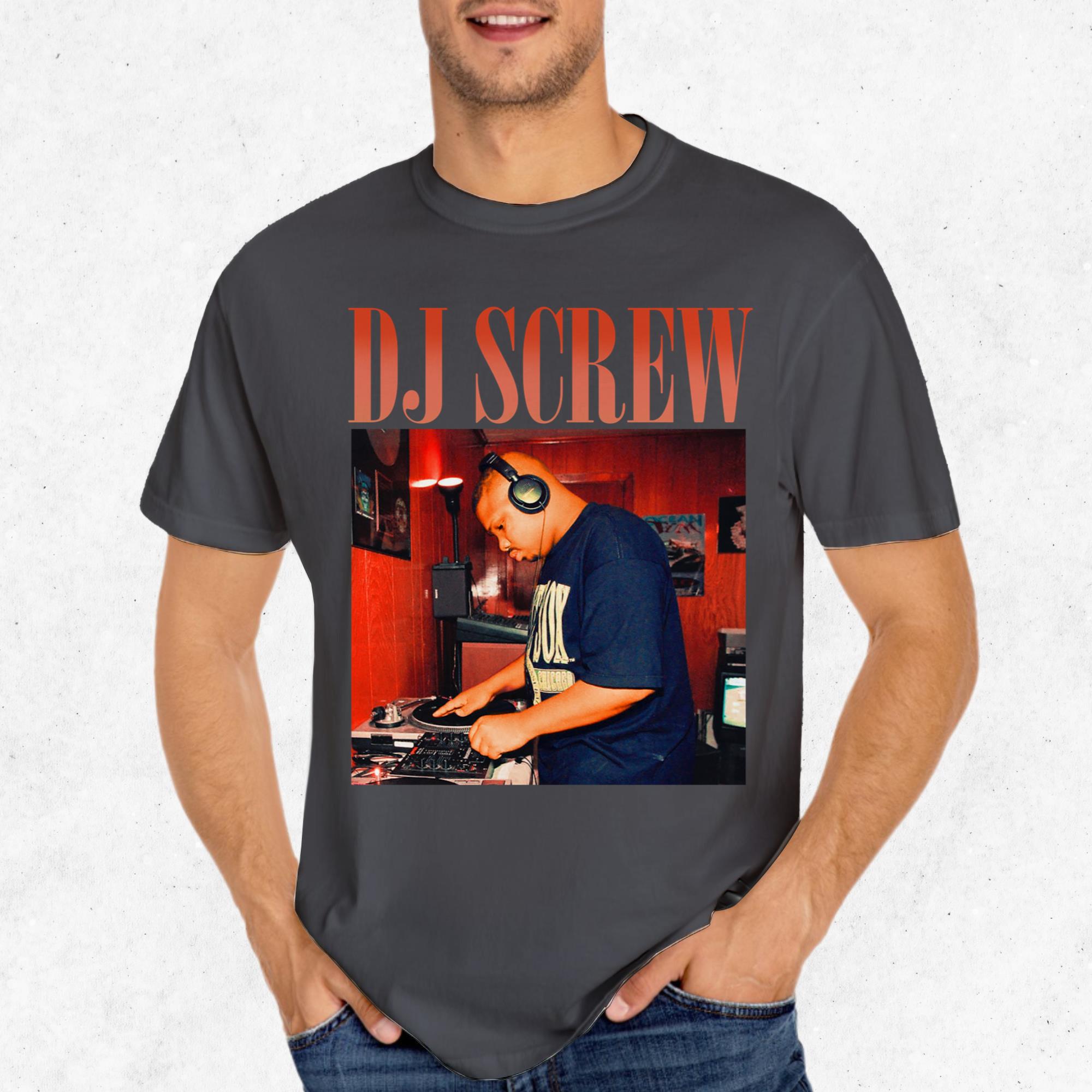 DJ Screw Tribute T-Shirt: Exclusive Fan Merch for Hip-Hop Lovers ...