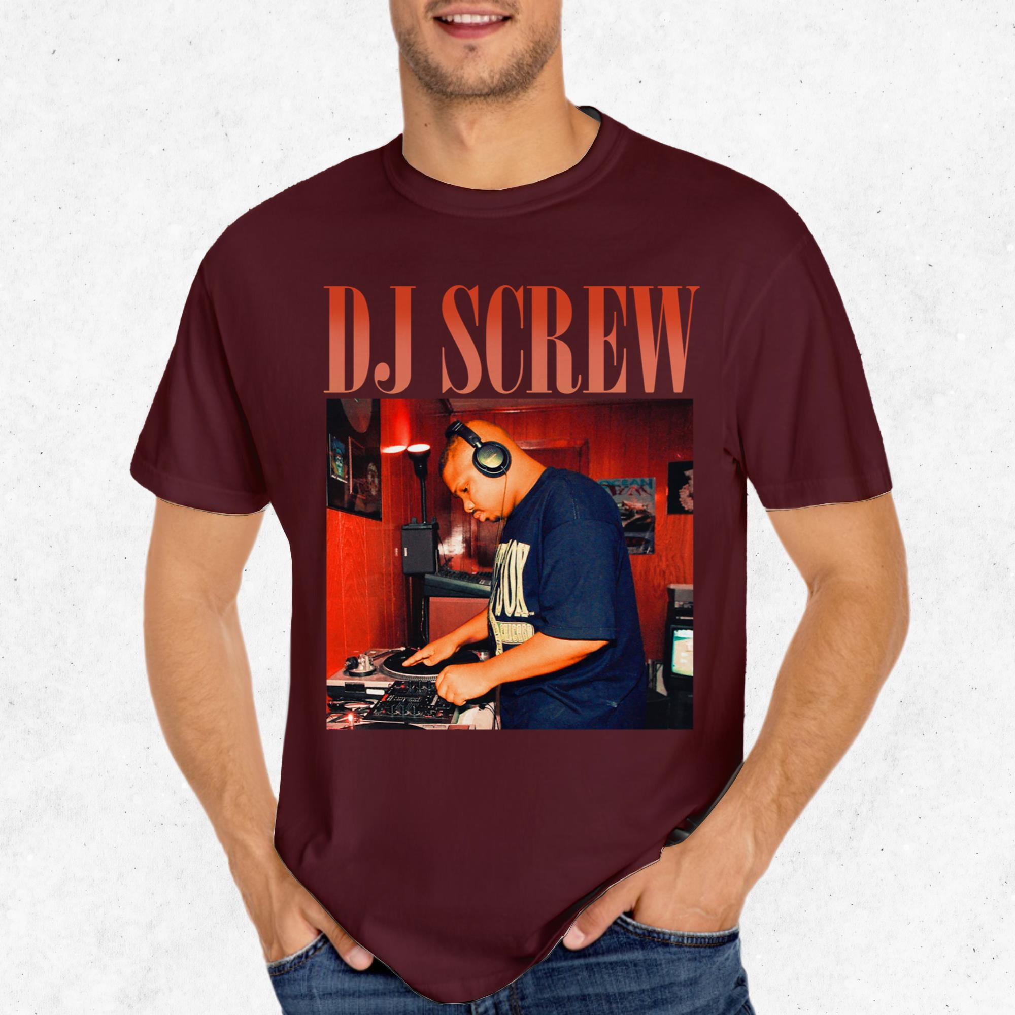 DJ Screw Tribute T-Shirt: Exclusive Fan Merch for Hip-Hop Lovers ...