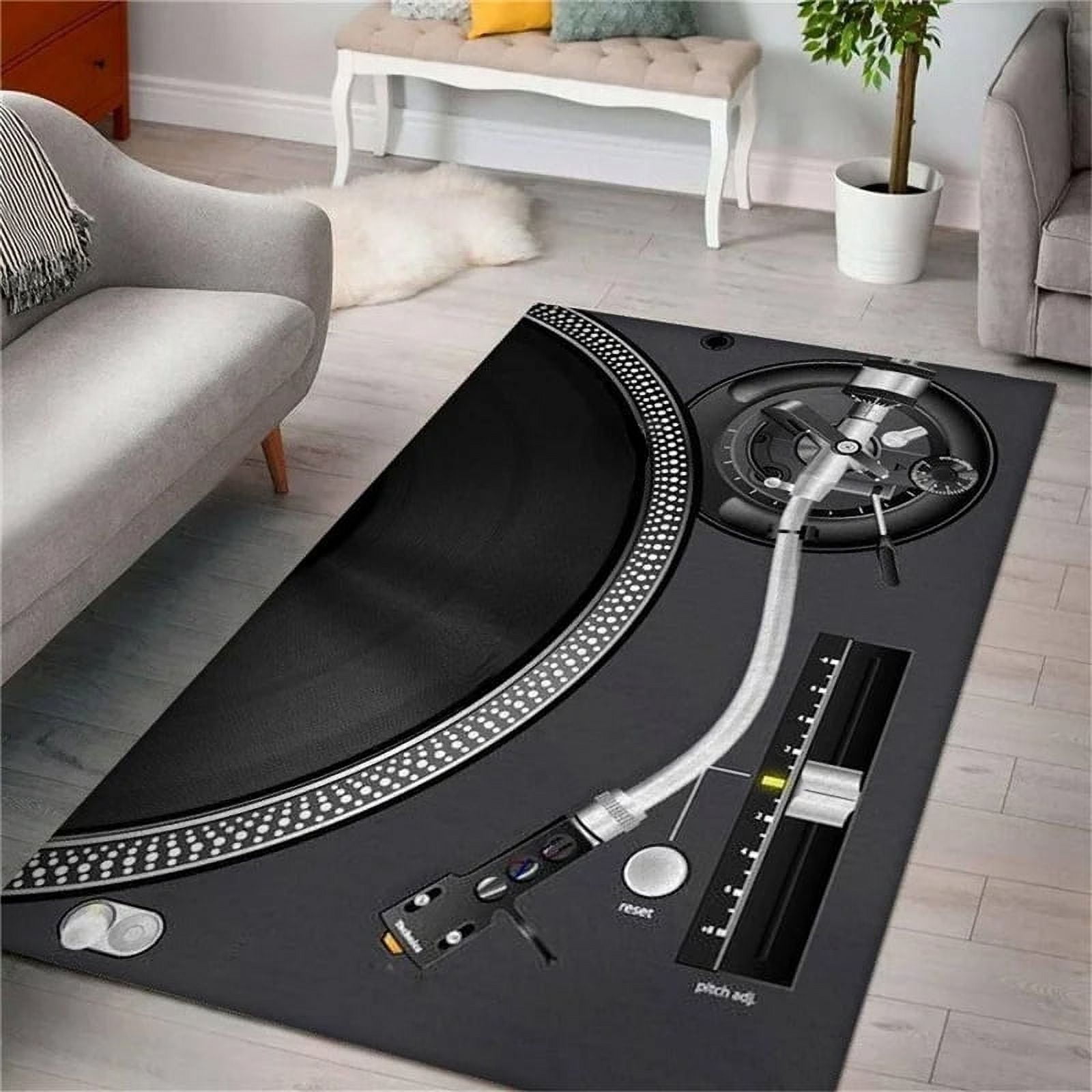DJ Sound Rug 3D All Over Printed Non-slip Mat Dining Room Living Room Soft Bedroom Carpet Tapete ...
