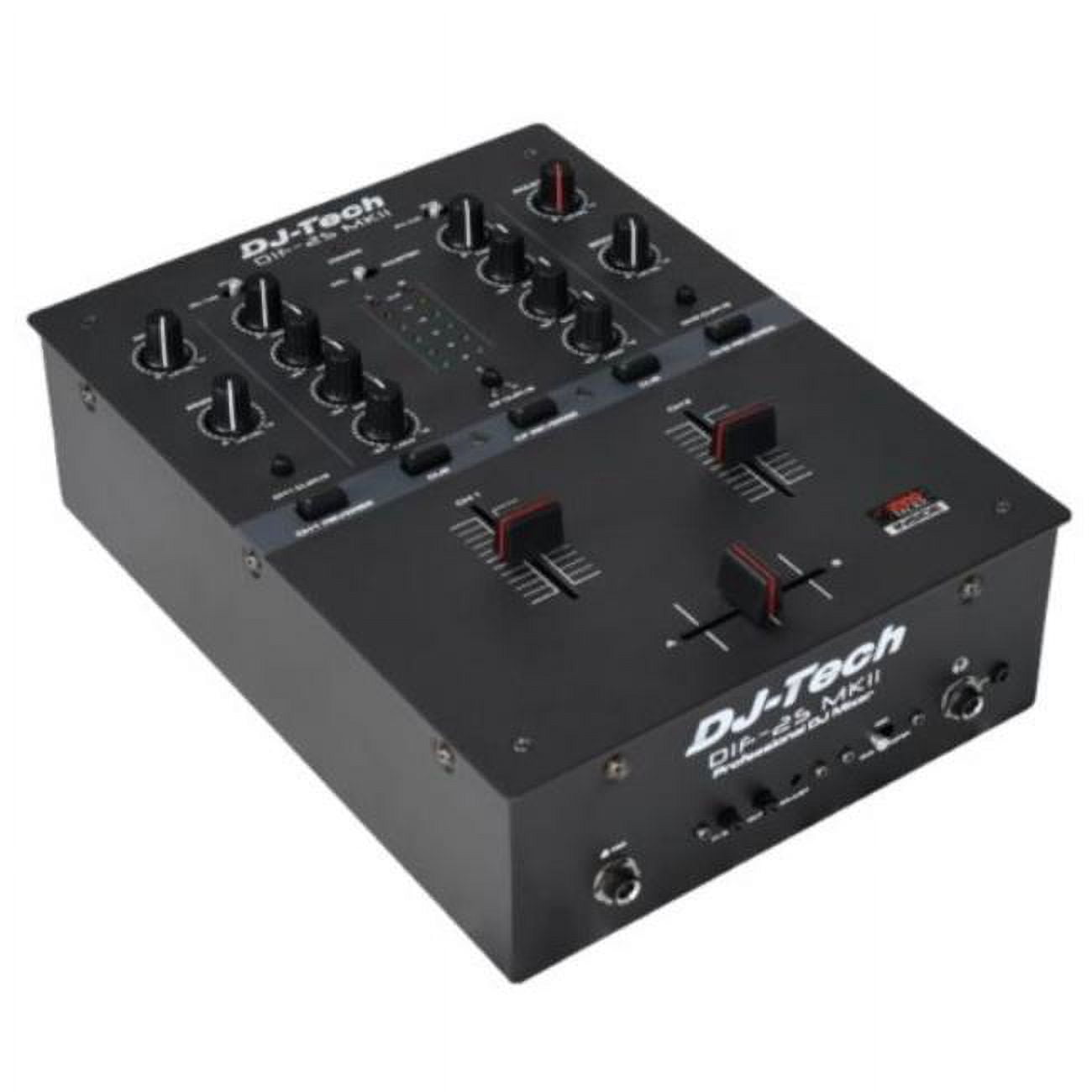 DJ Tech DIF-2S MKII - 2-Channel DJ Scratch Mixer w/ Innofader ...