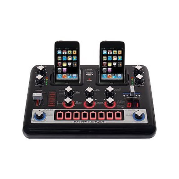 DJ-Tech i-Styler - Analog mixer with dual iPod dock with DSP FX ...