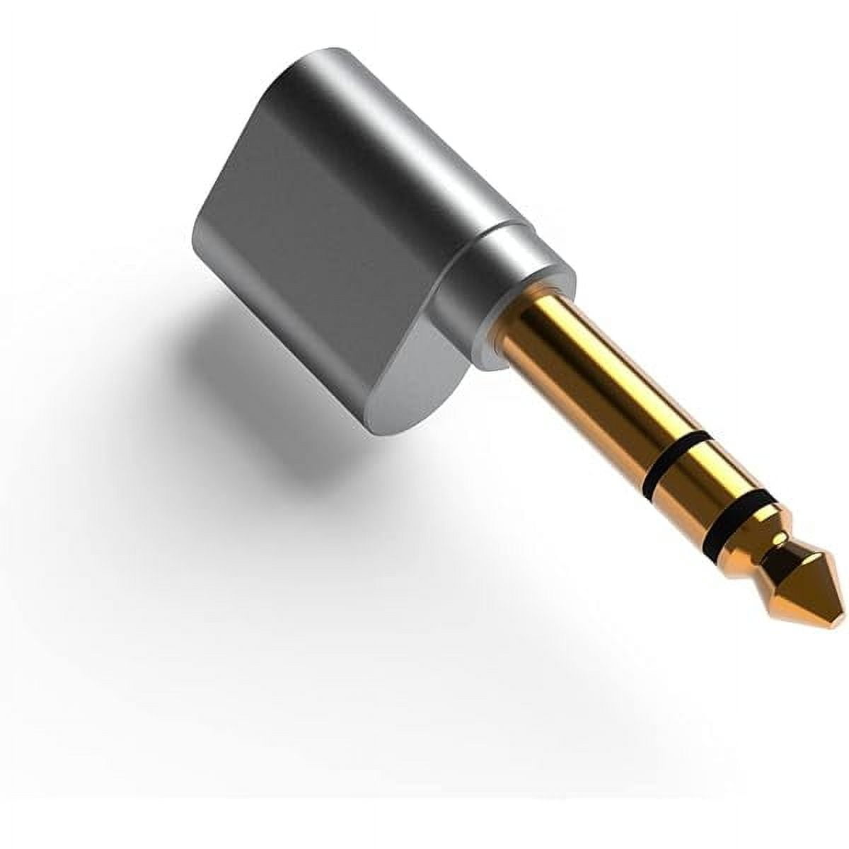 DJ65B (AL) 6.35mm Male to 4.4mm Female Headphone Jack Adapter, Audio ...