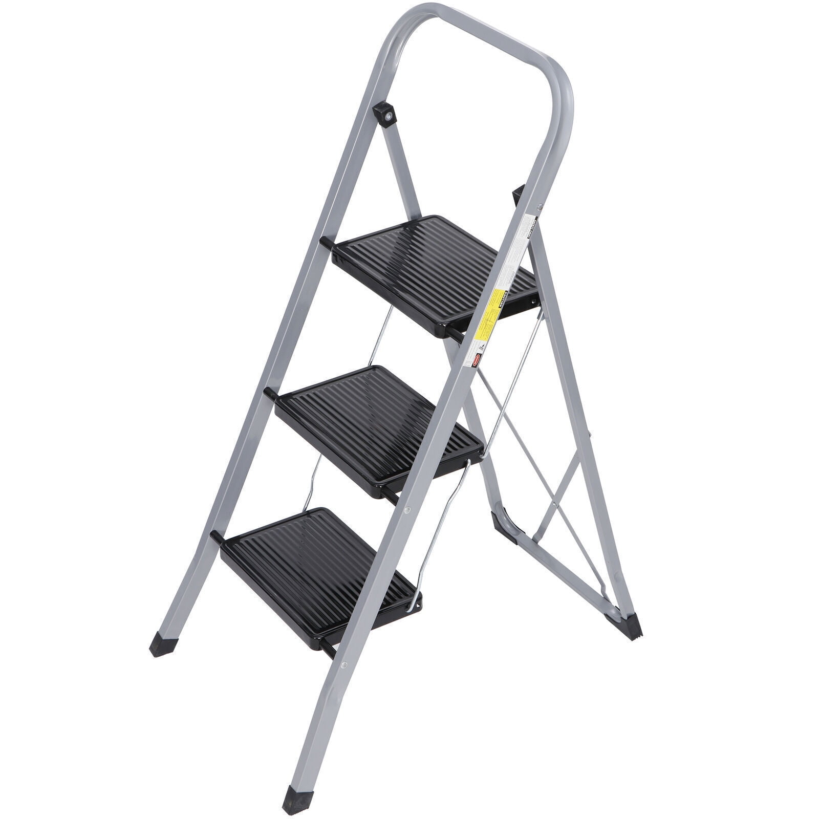 DJDG 2/3/4/5 step ladder footstool steel folding wide anti slip ladder ...