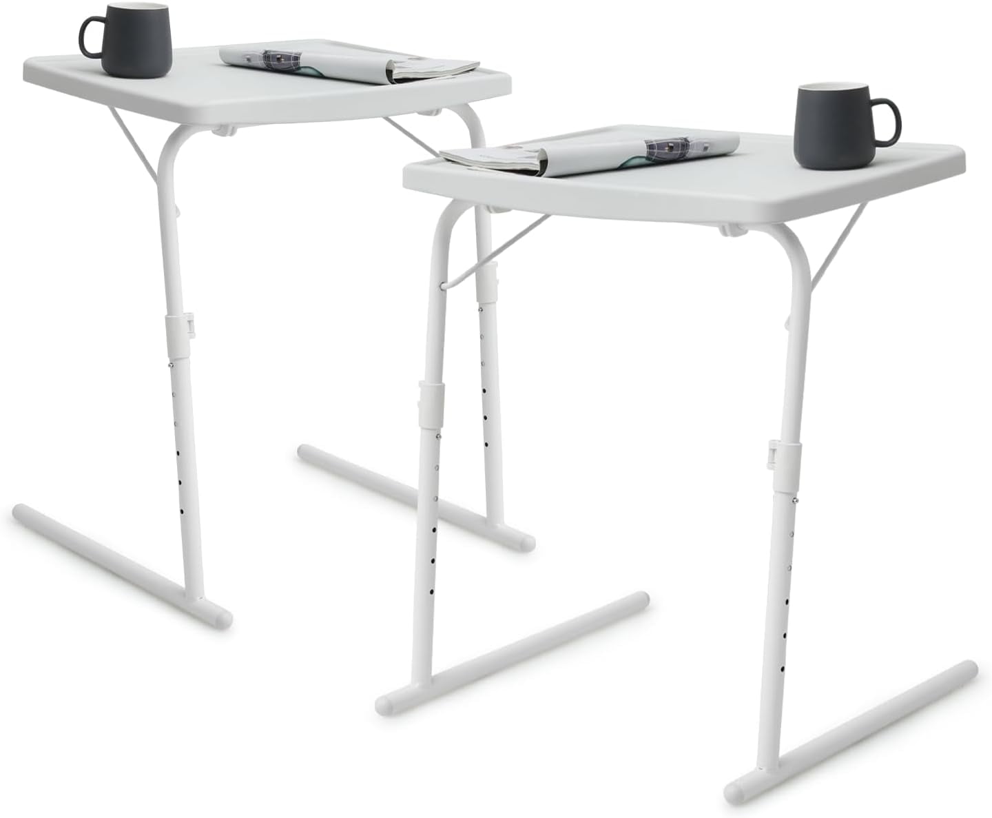 DJDG 22" TV Tray Table Folding Portable Dinner Couch Bed Dinner Table ...