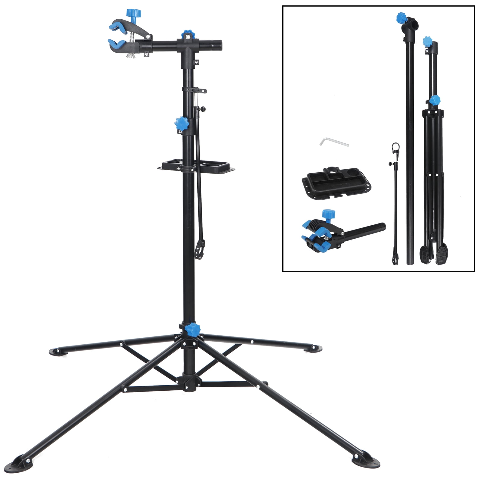 DJDG Adjustable Bike Repair Stand, Shop Home Bicycle Maintenance Stand ...