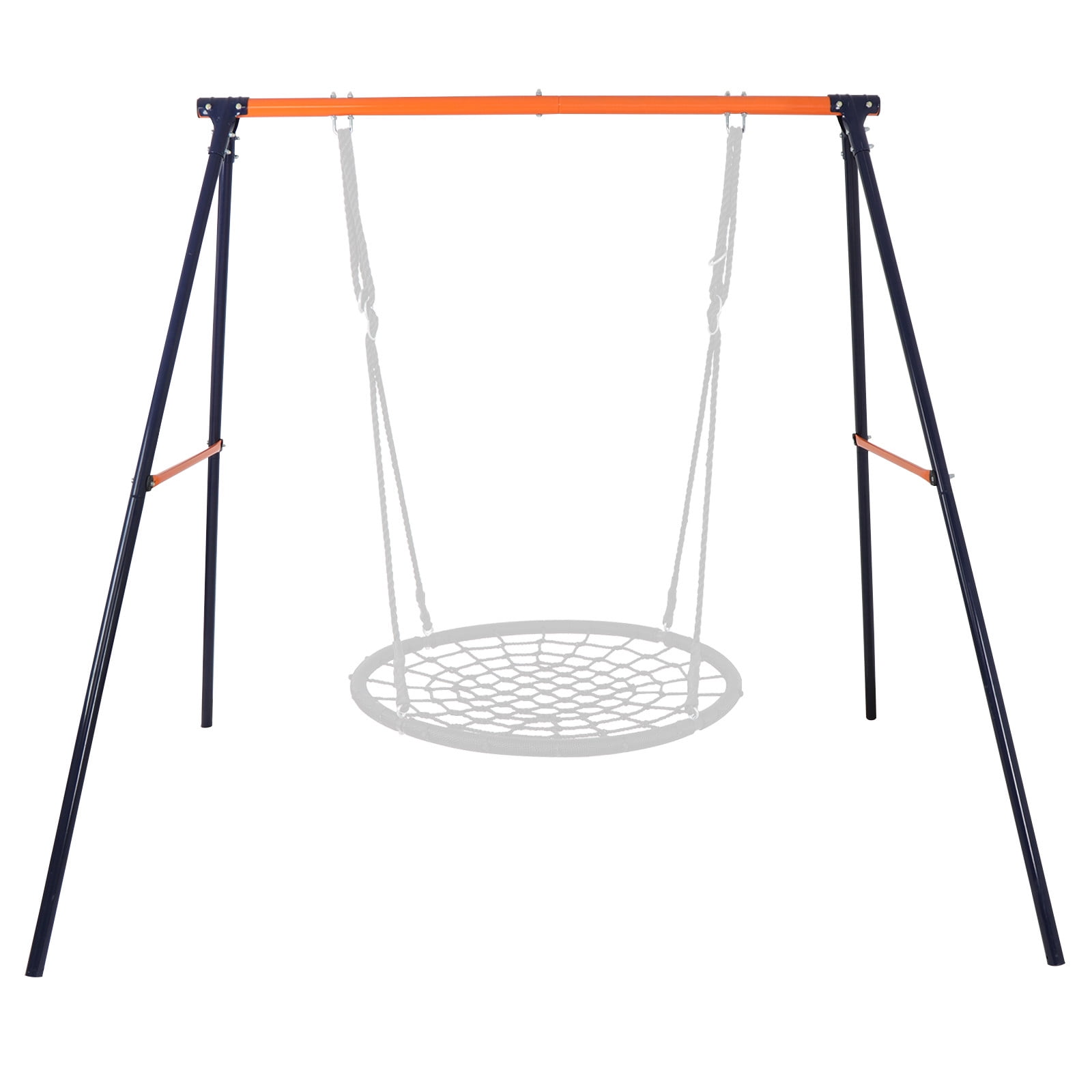 DJDG Swing Stand Frame, Heavy Duty A Frame Swing Set for Kids Adults ...