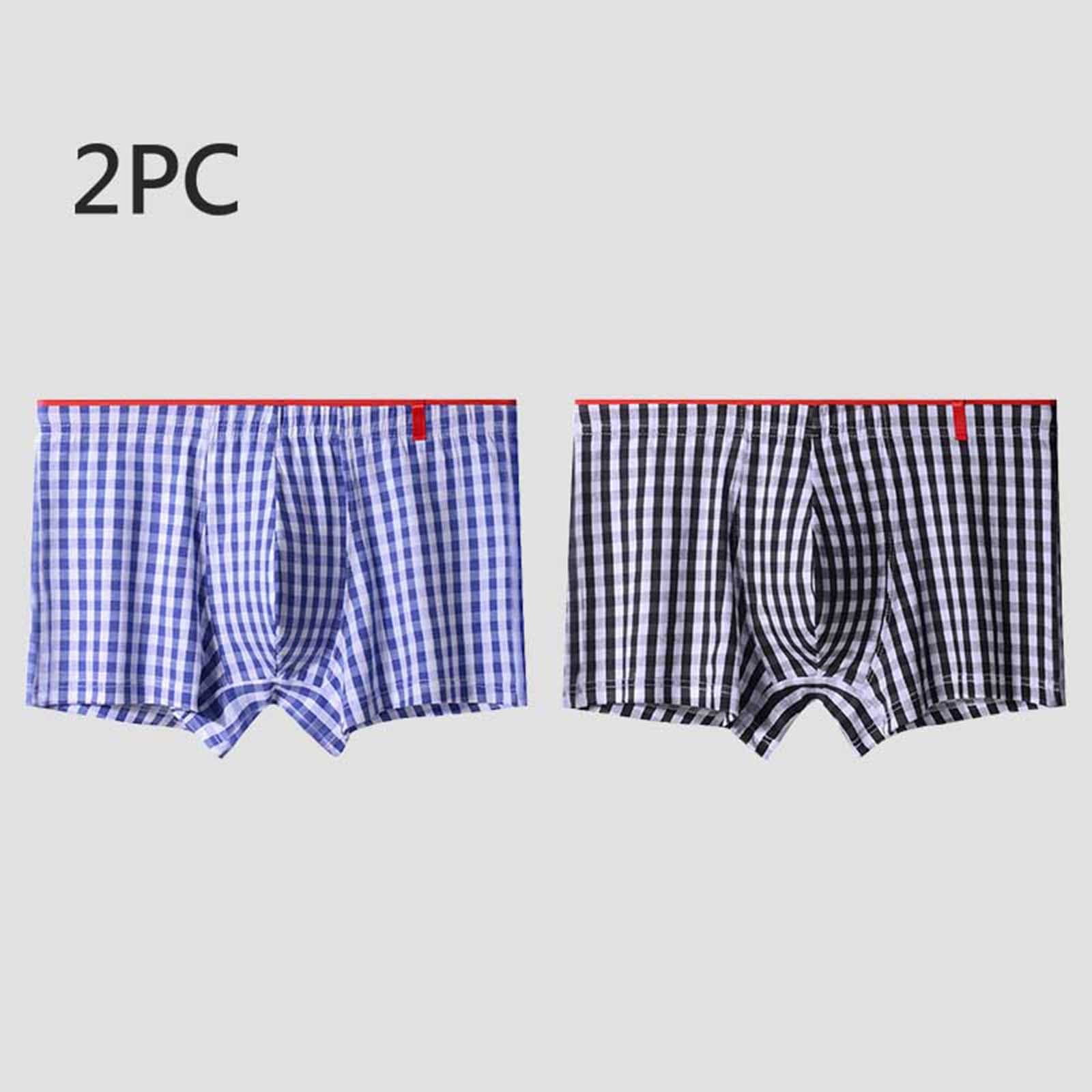 DJDLJWCJ 2PC Mens Boxer Briefs, Mens Underwear,Breathable Athletic ...
