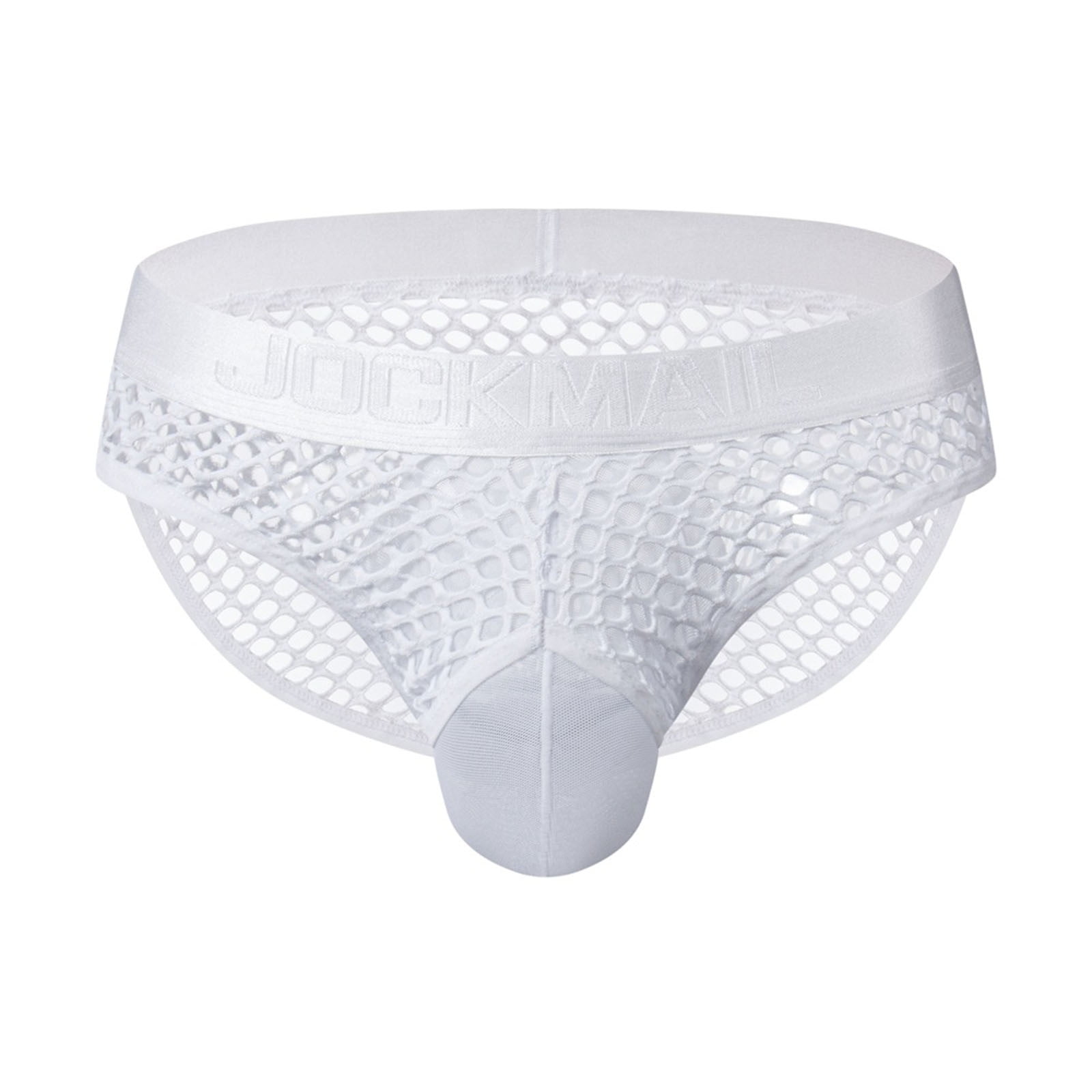 DJDLJWCJ Men's Fashion Briefs Underwear Transparent Mesh Low Waist ...