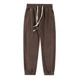 DJDLJWCJ Mens Fleece Sweatpants with Pocket Elastic Waist Drawstring ...