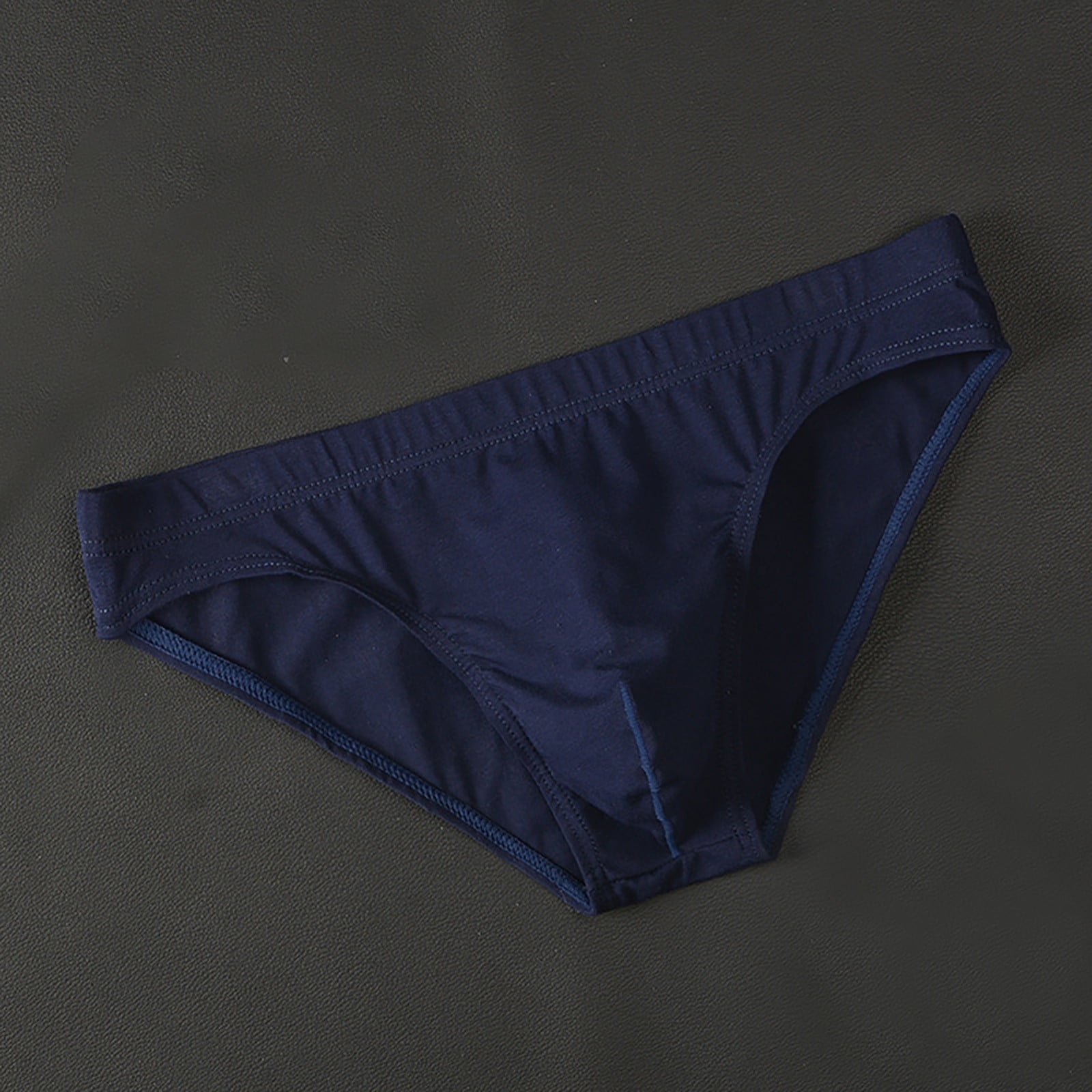 DJDLJWCJ Mens Low Waist Briefs Underwear Low Waist Lightweight Transparent Thin Solid Breathable ...