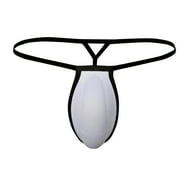 Mens Underwear Men's Sretch G-string T-back Micro Thong Briefs ...